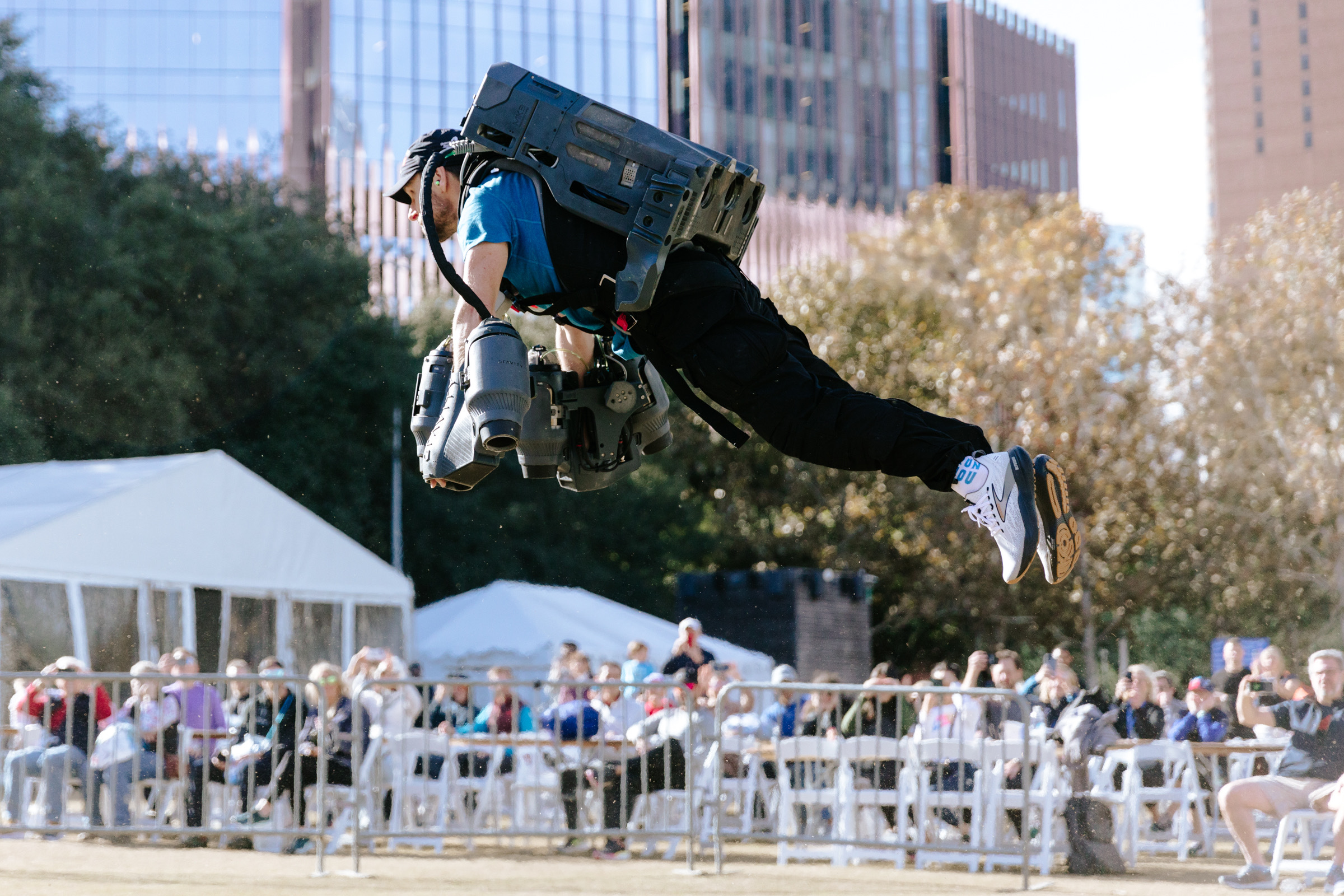 Jet suits are like human F-35 fighter jets, says founder