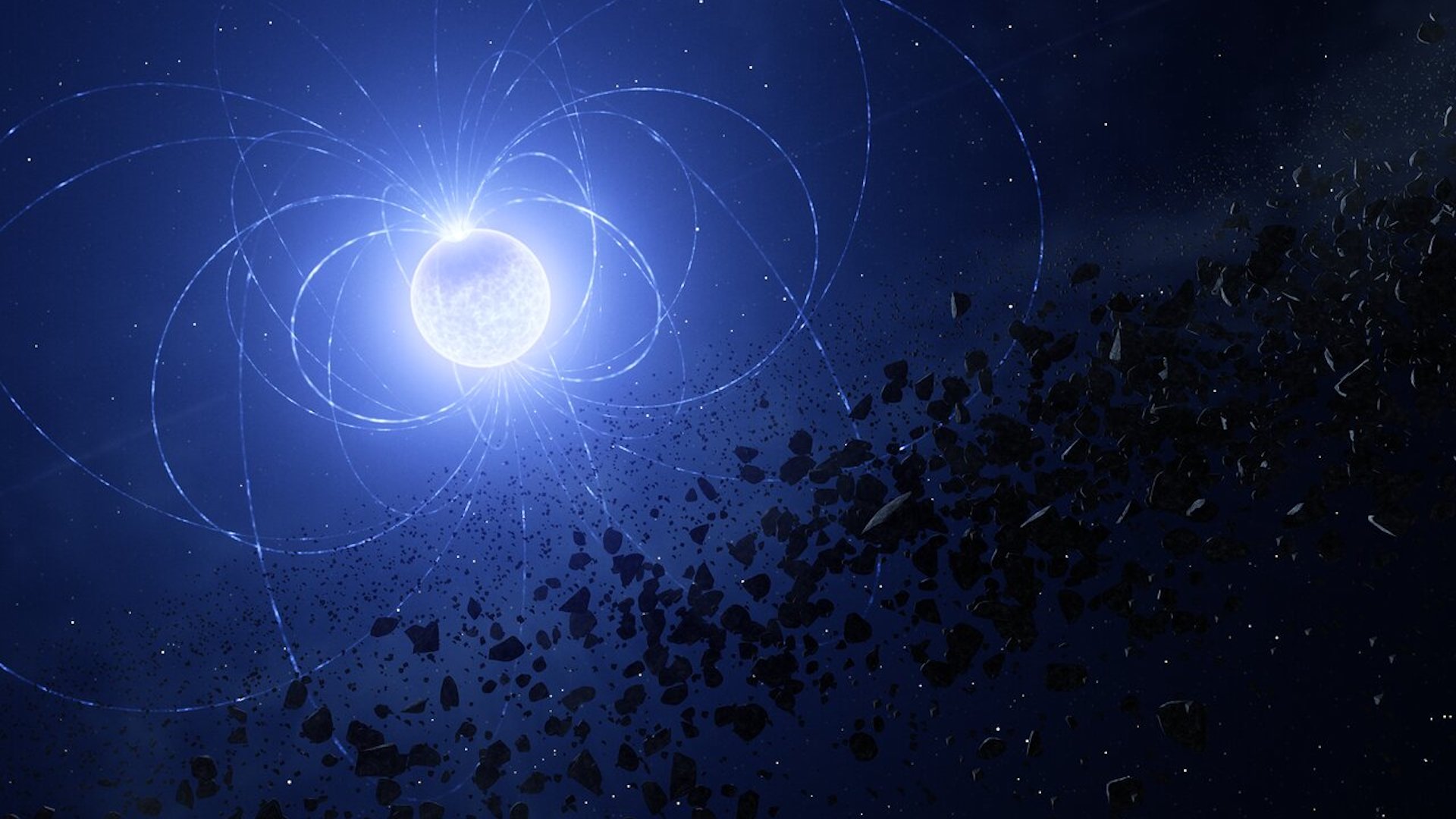 Metallic scar on surface of distant star caused by cannibalized planet