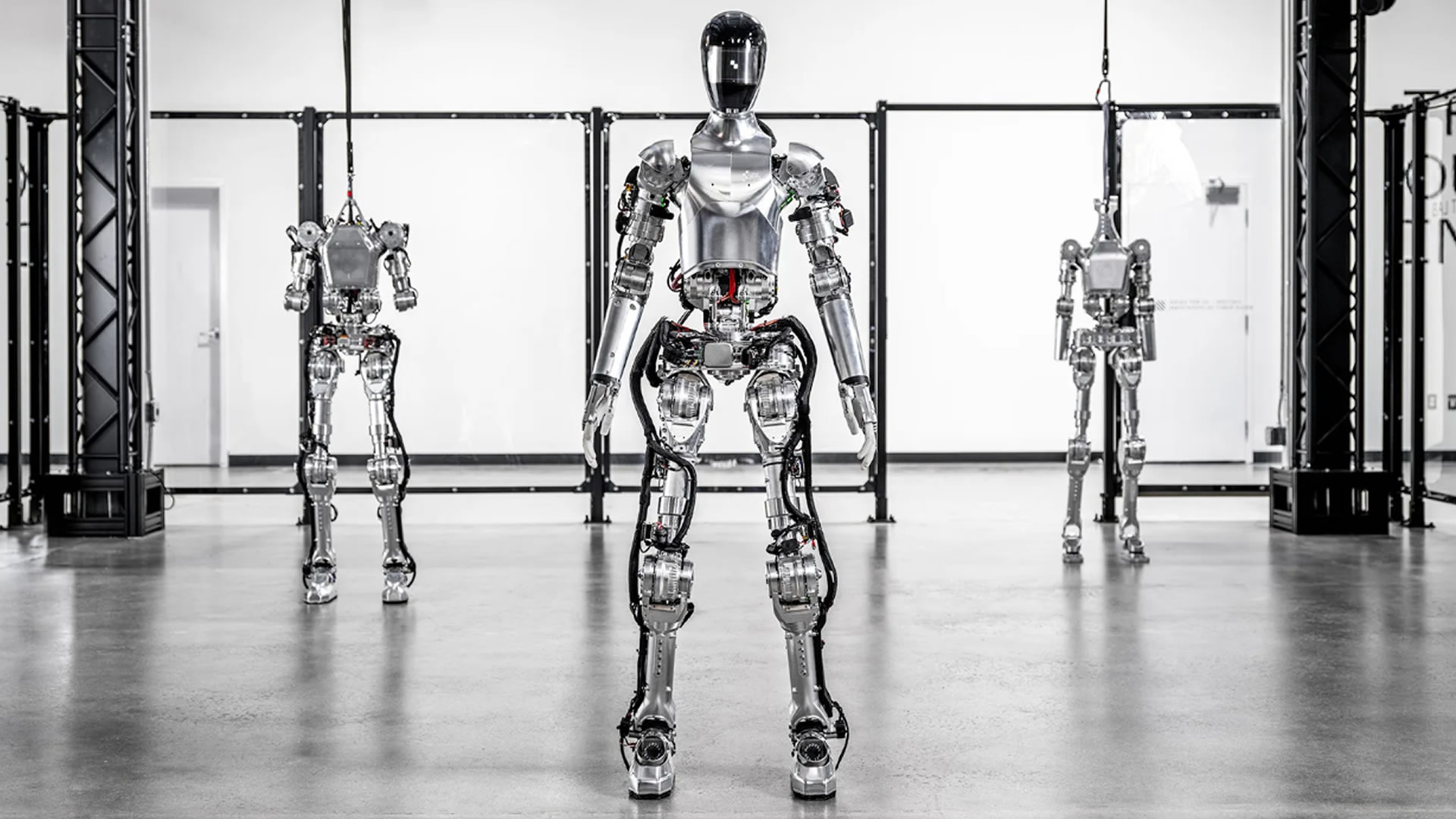 Future AI's Figure 01 seen at work in a warehouse rivaling Optimus