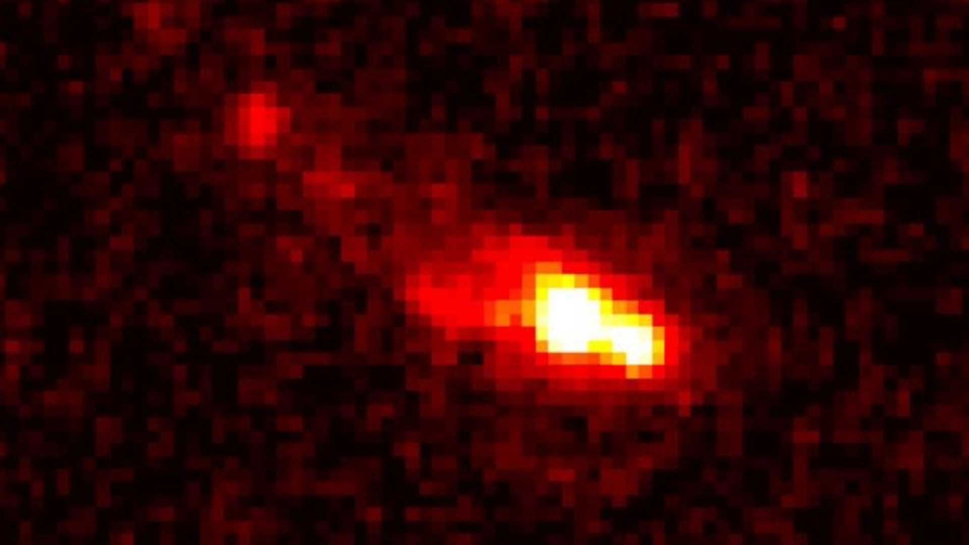 JWST unveils galaxy merger 13B-years ago, defies early universe models