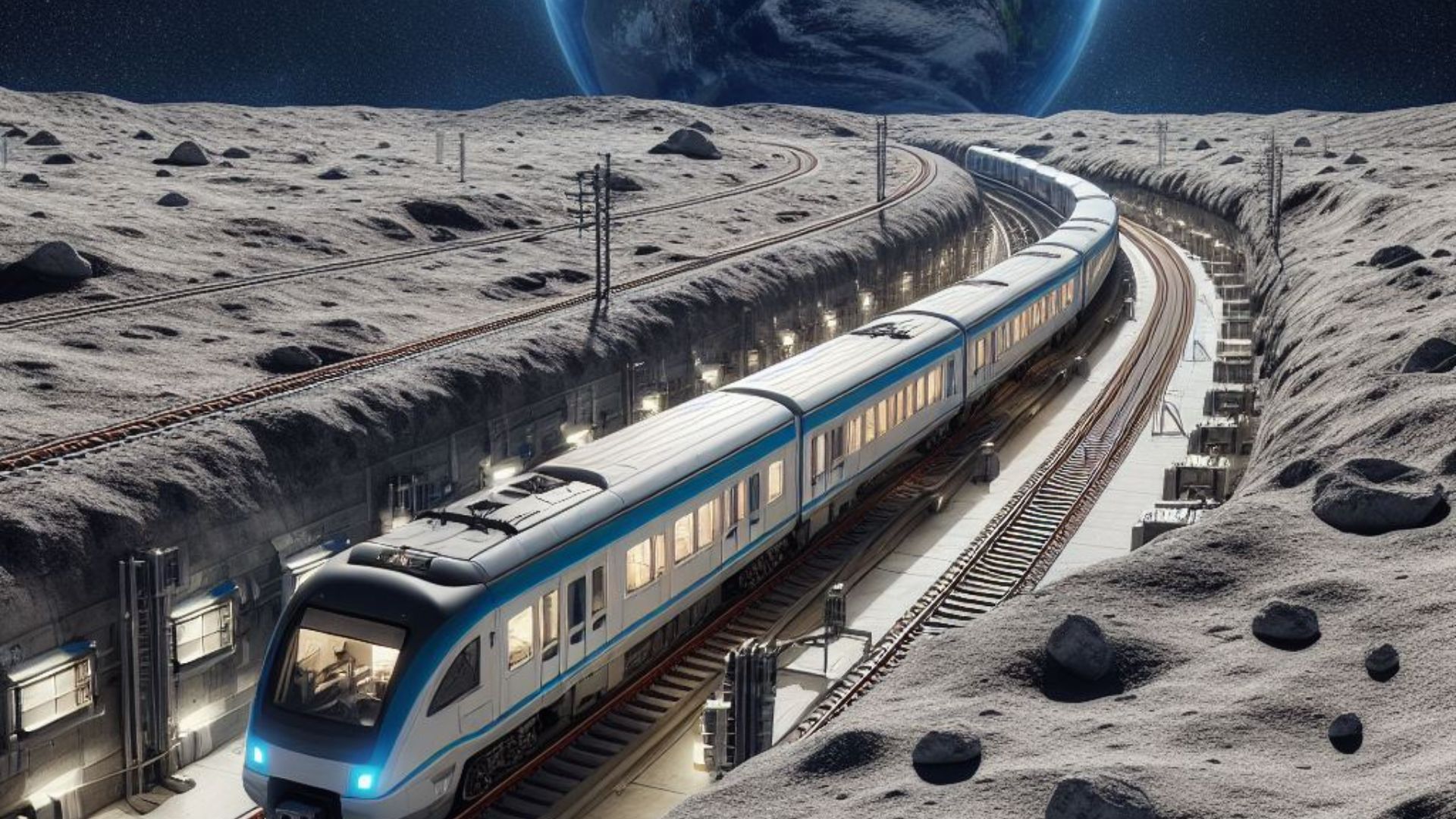 Boots to tracks: Northrop Grumman to develop railroad concept for Moon