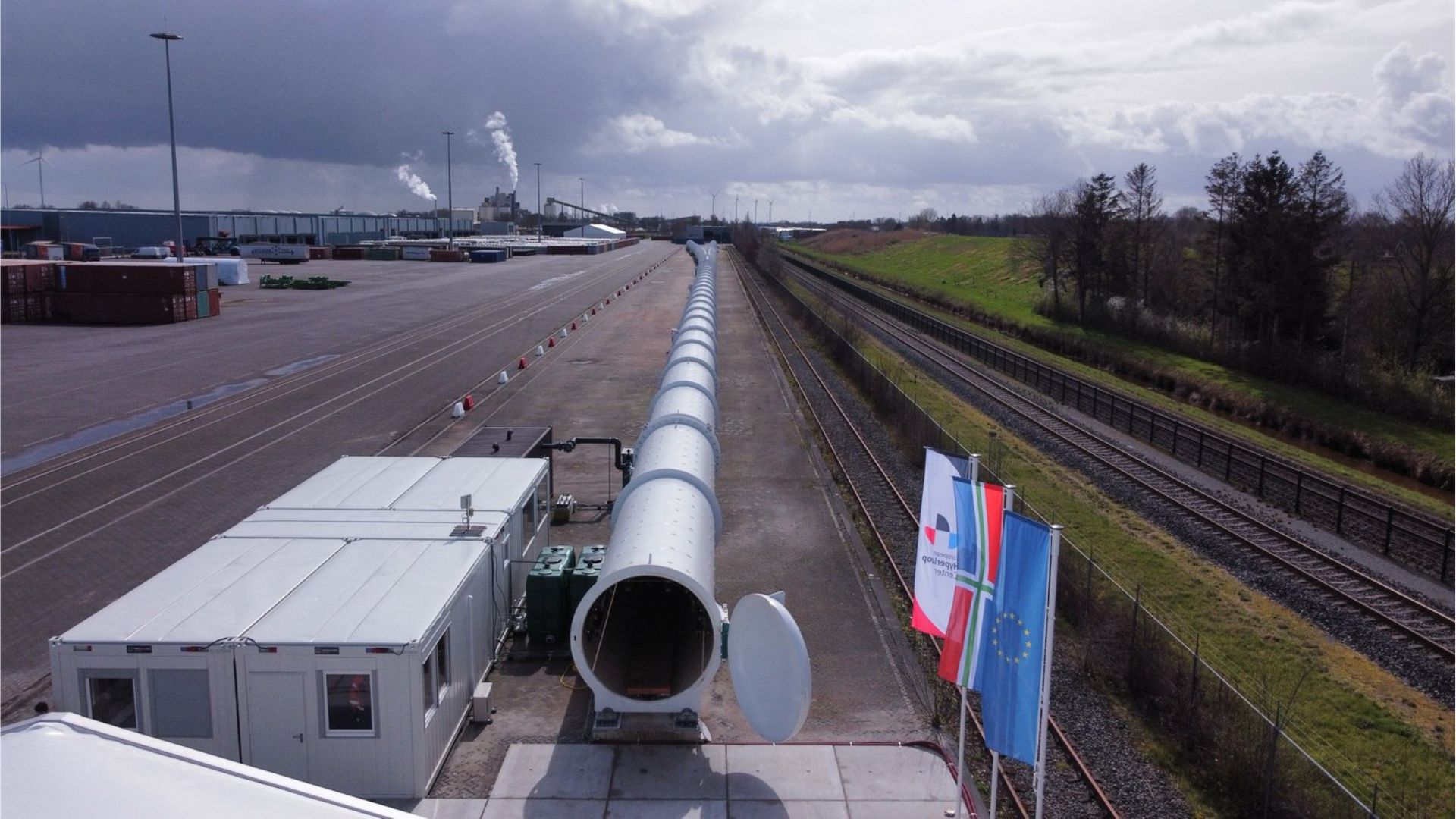 Europe's longest hyperloop testing center now open in Netherlands