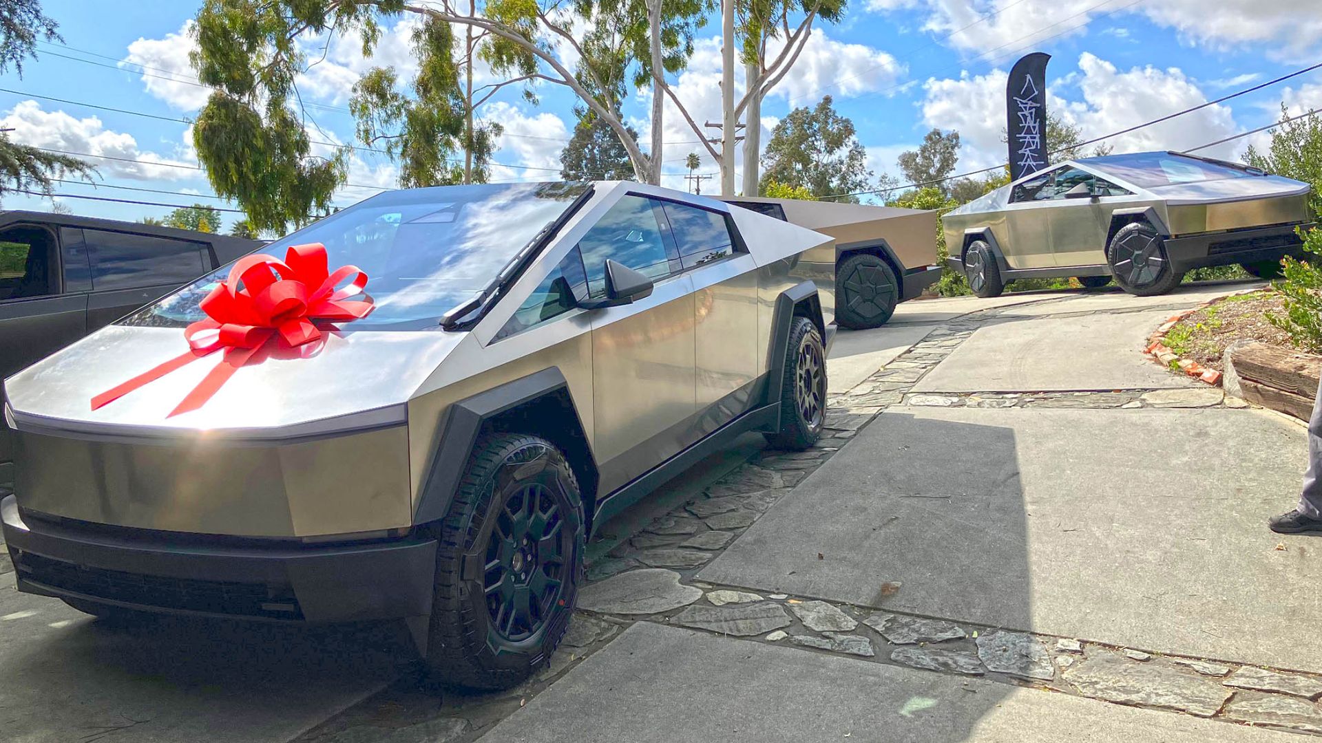 Tesla puts a smile on cancer patient's face with special home delivery