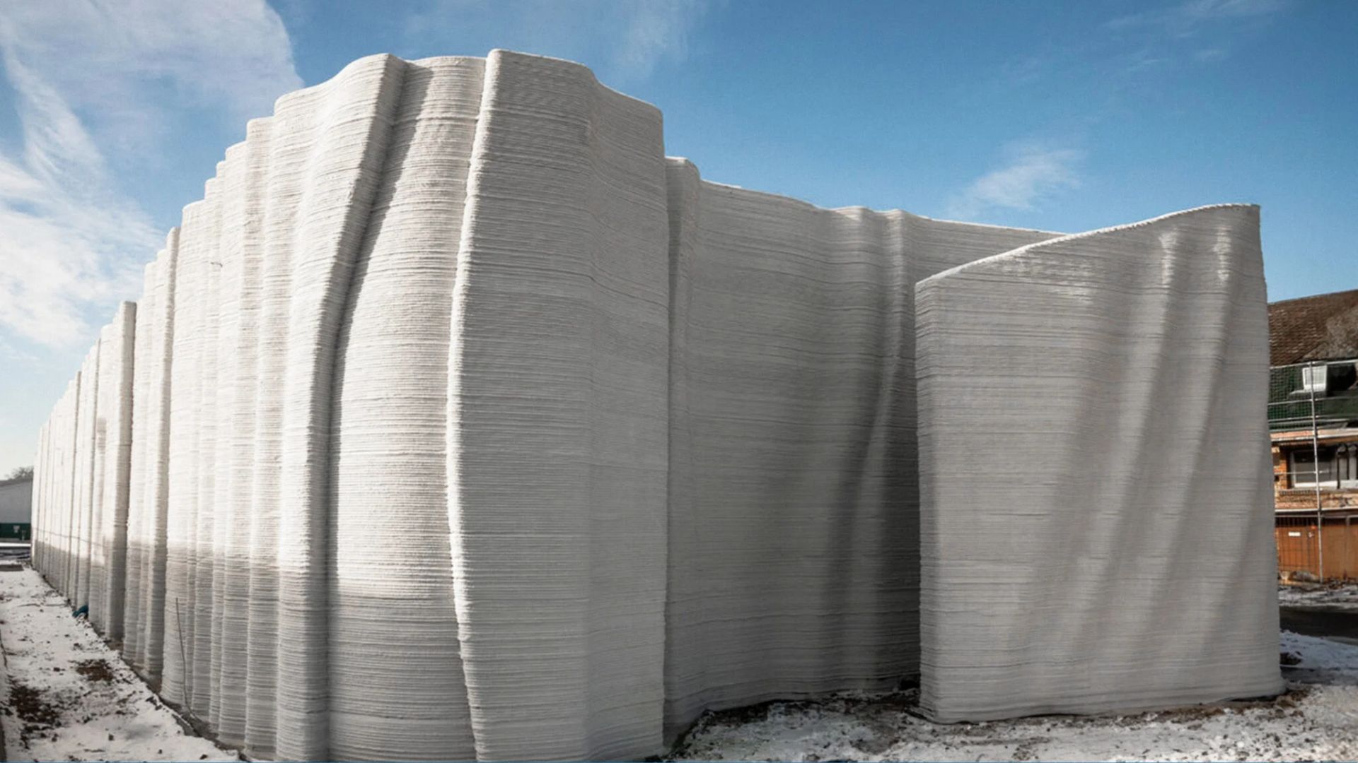Meet The Wave House: Europe's largest 3D-printed building