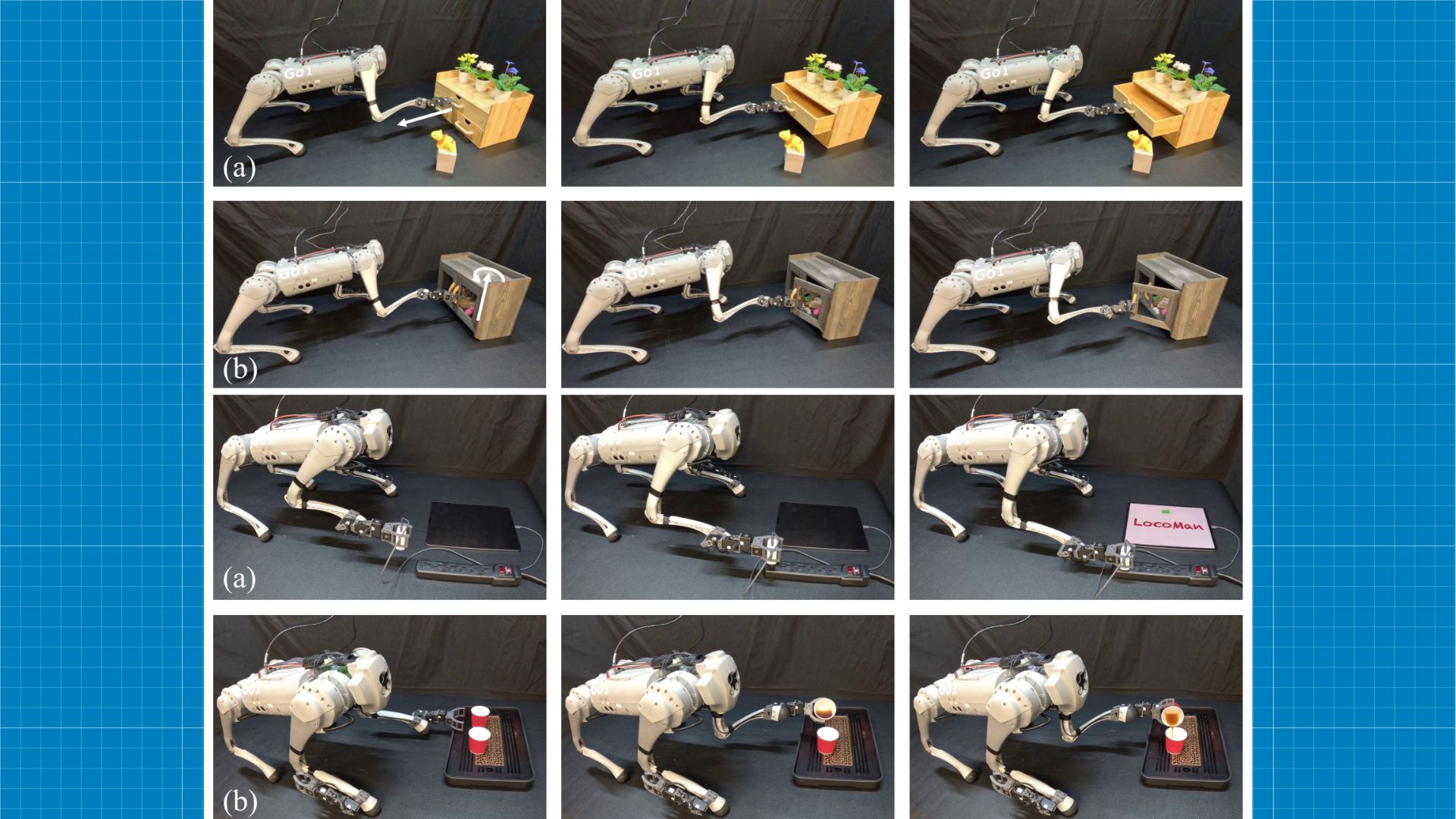 LocoMan: Scientists unveil new quadruped robot with hand-like grippers