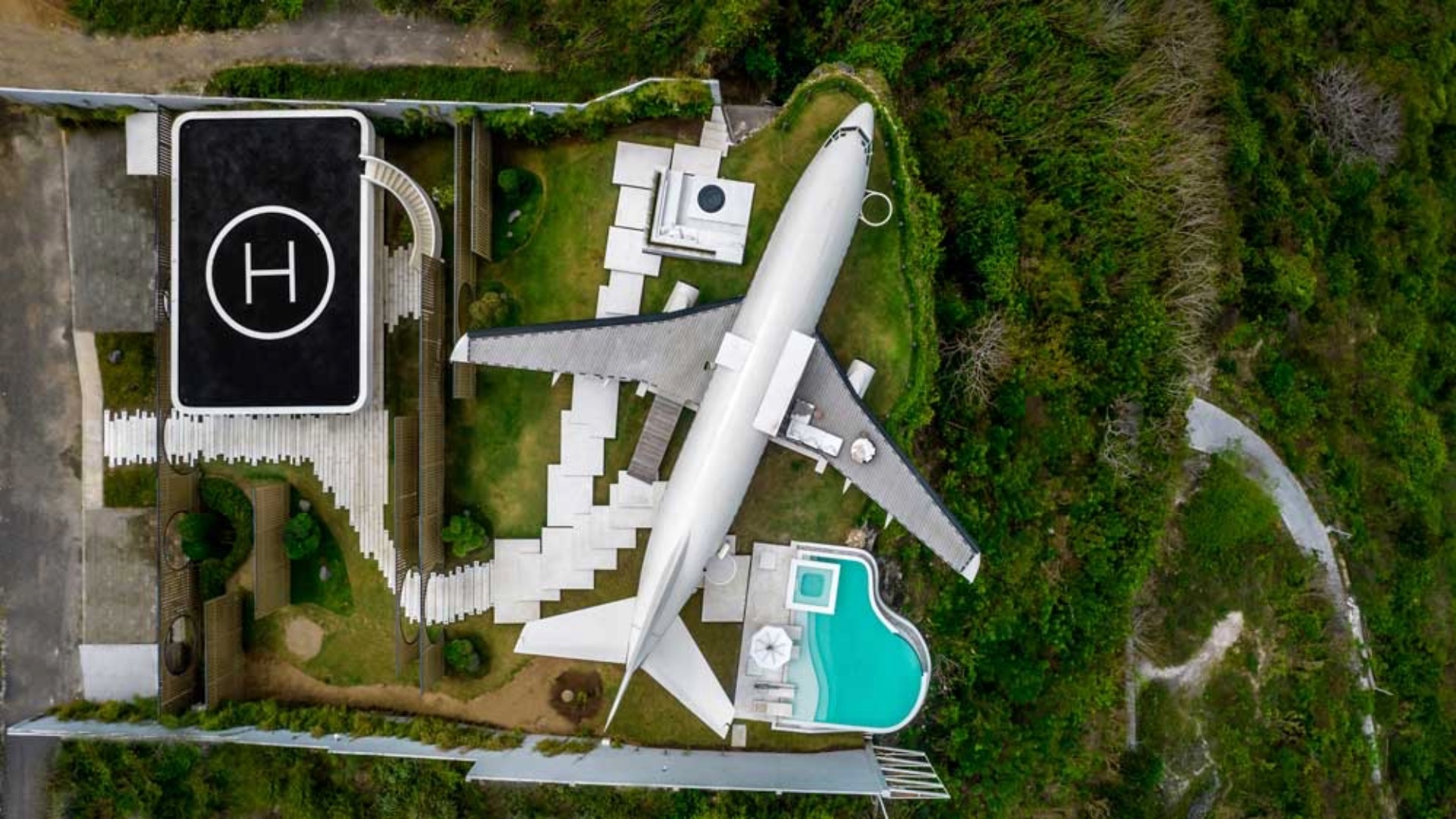 In photos: Retired Boeing 737 converted into a luxury villa in Bali