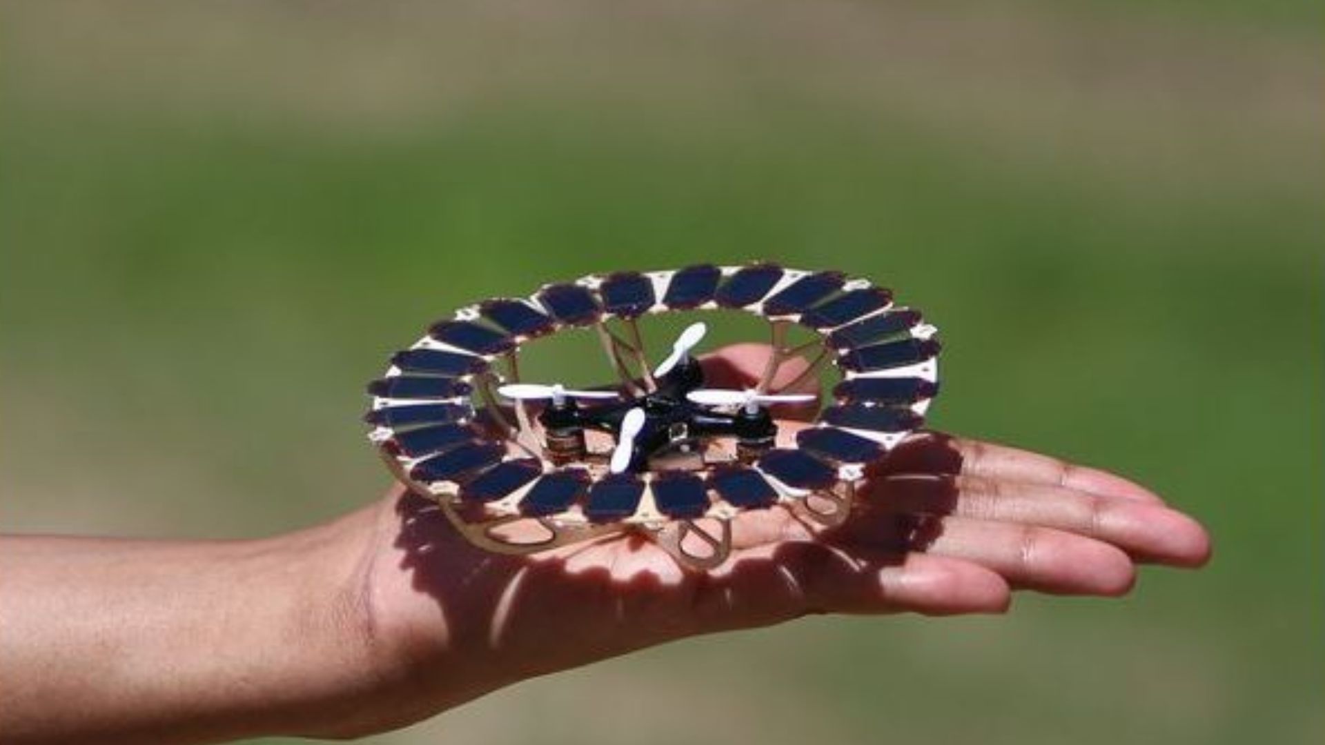 Solar cells 20x thinner than hair power long-duration drone flights