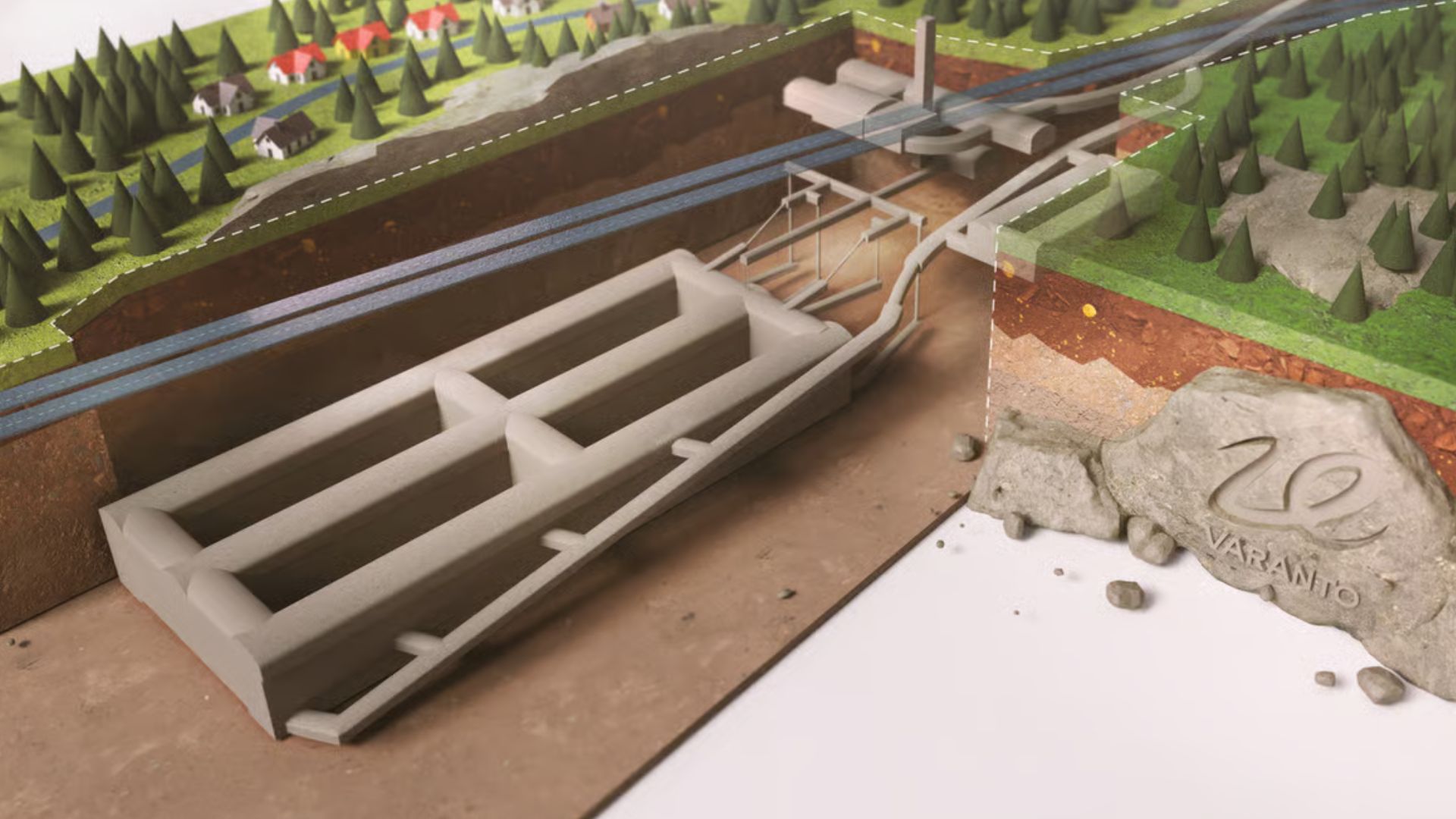 World’s largest cavern thermal energy storage to warm city year-round