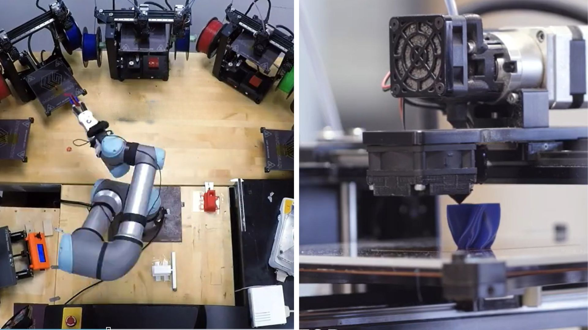 AI-driven 3D printing robot creates breakthrough shock-absorbing shape