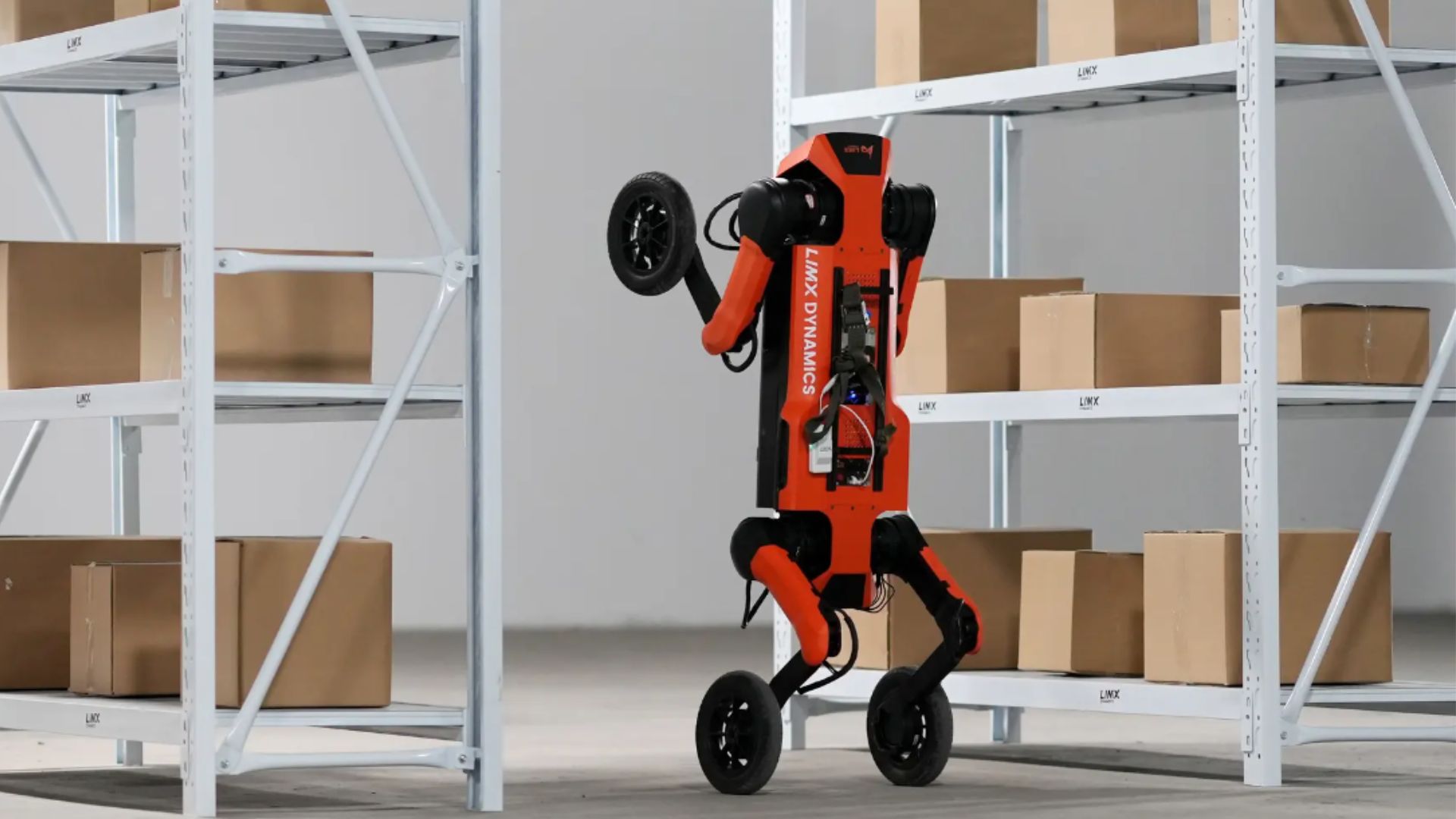 LimX Dynamics' W1 robot can stand, walk and roll on its hind 'legs'