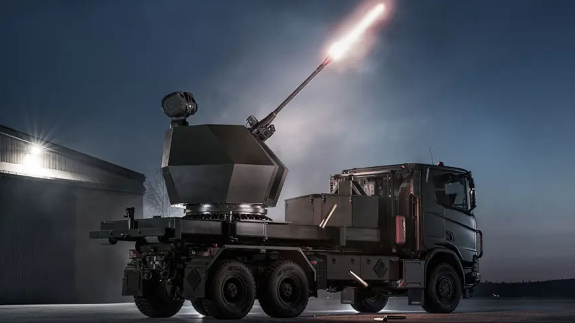 Photos: BAE unveils next-gen 40mm anti-aircraft system Tridon Mk2