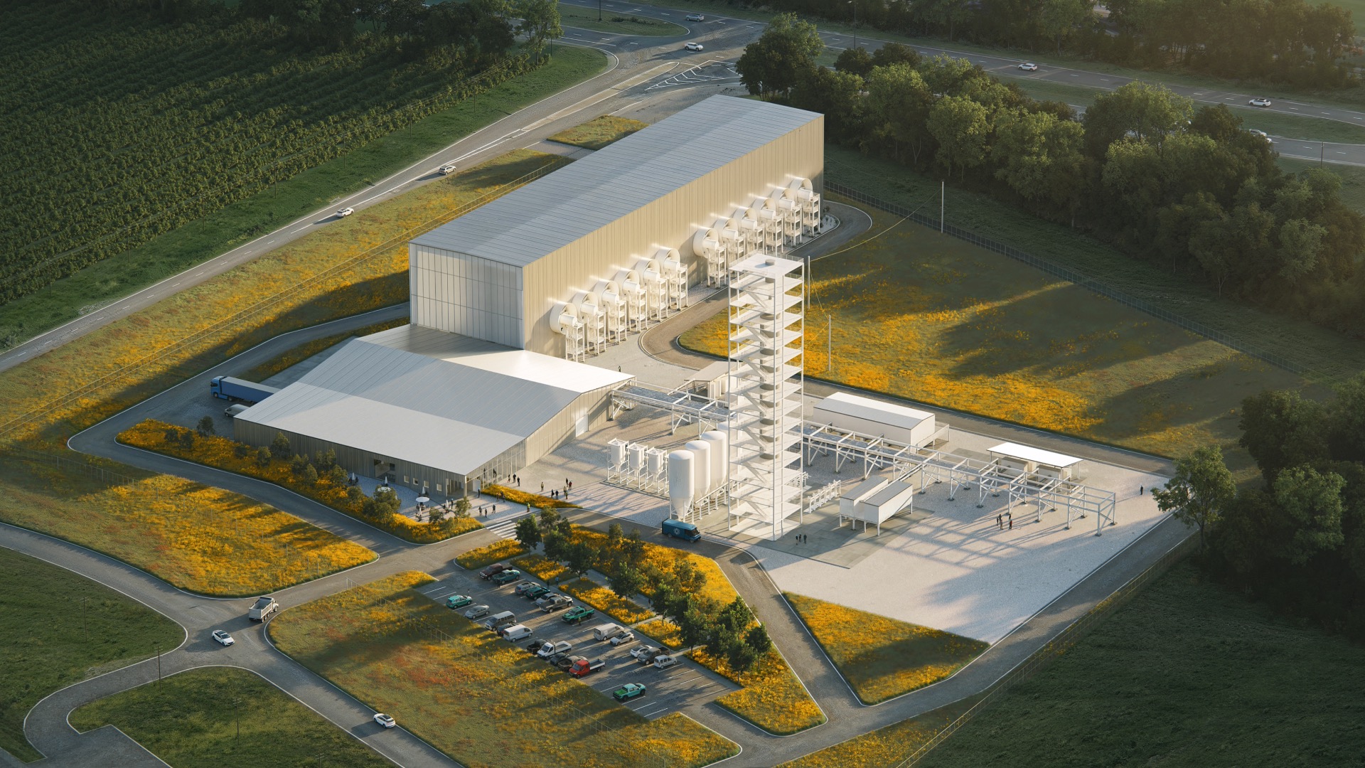 Photos: New facilities in US to trap 320,000 tons of carbon per year