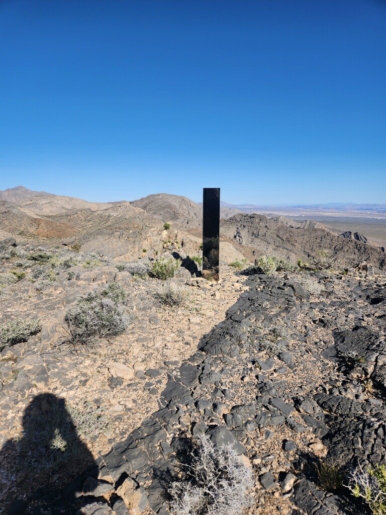 Monolith mania strikes again: Strange structure found near Las Vegas