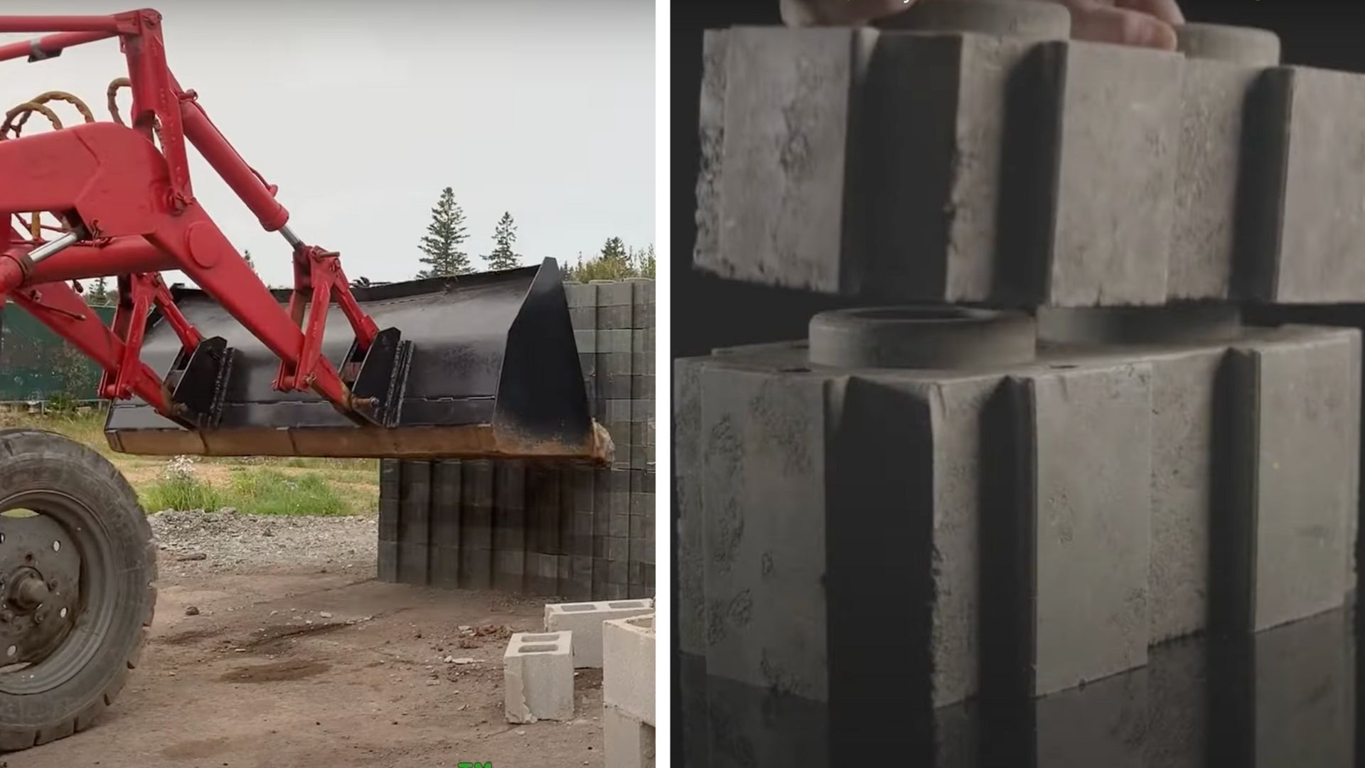 Bulldozer-resistant tough Lego bricks made from 90% plastic trash