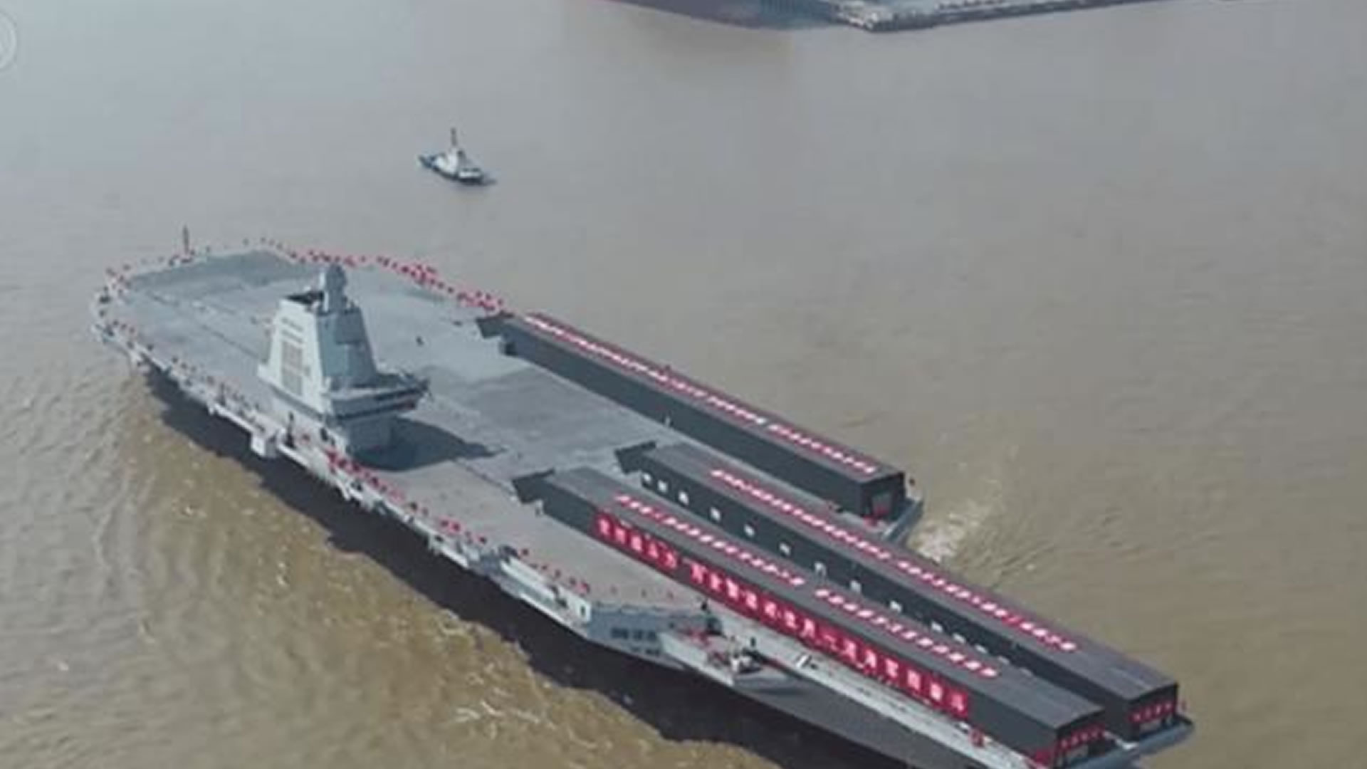 China claims Fujian is world's largest conventionally powered warship