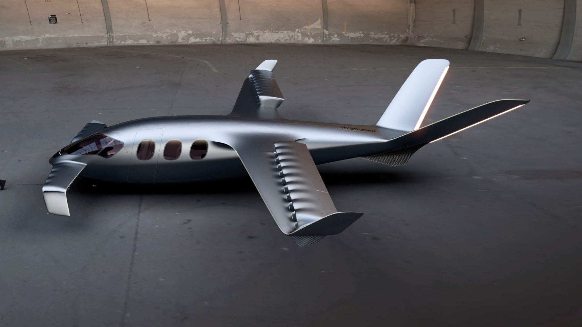 World's first hydrogen-powered VTOL plane offers 1150 miles of range