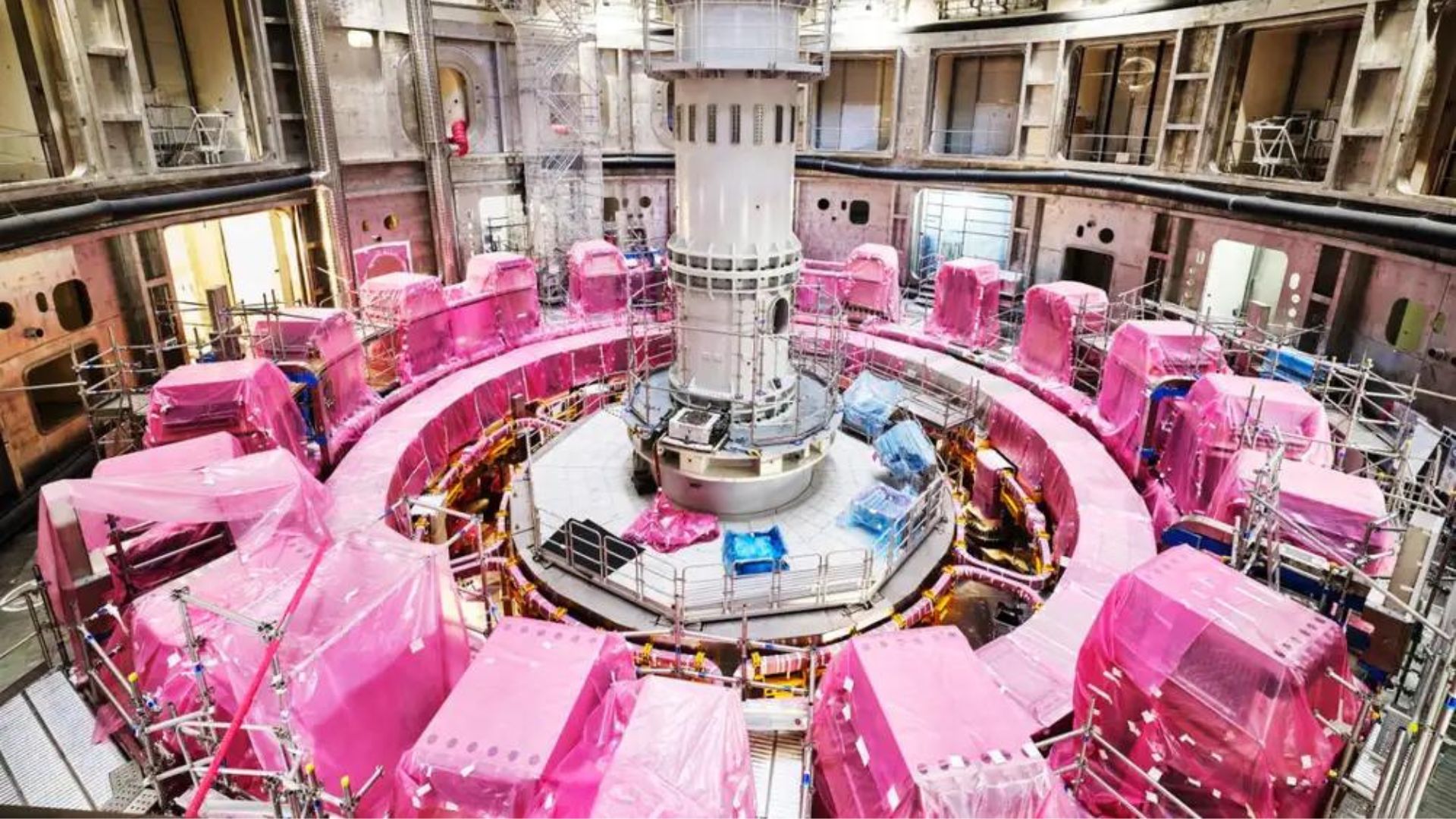 Photos: World's largest nuclear reactor's unseen details revealed