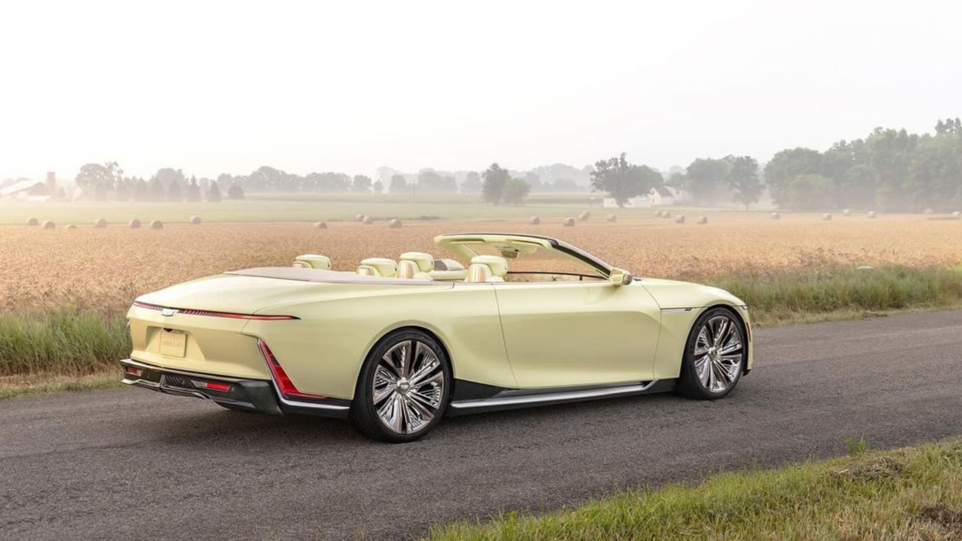 Photos: Cadillac unveils electric convertible with bio-made interior