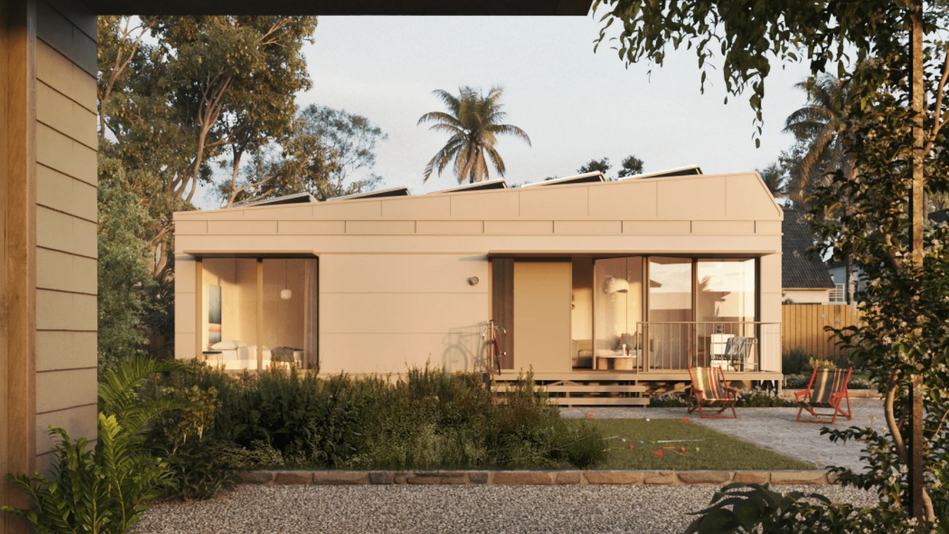 Photos: Cosmic ONE’s tiny solar-powered homes offer water recycling