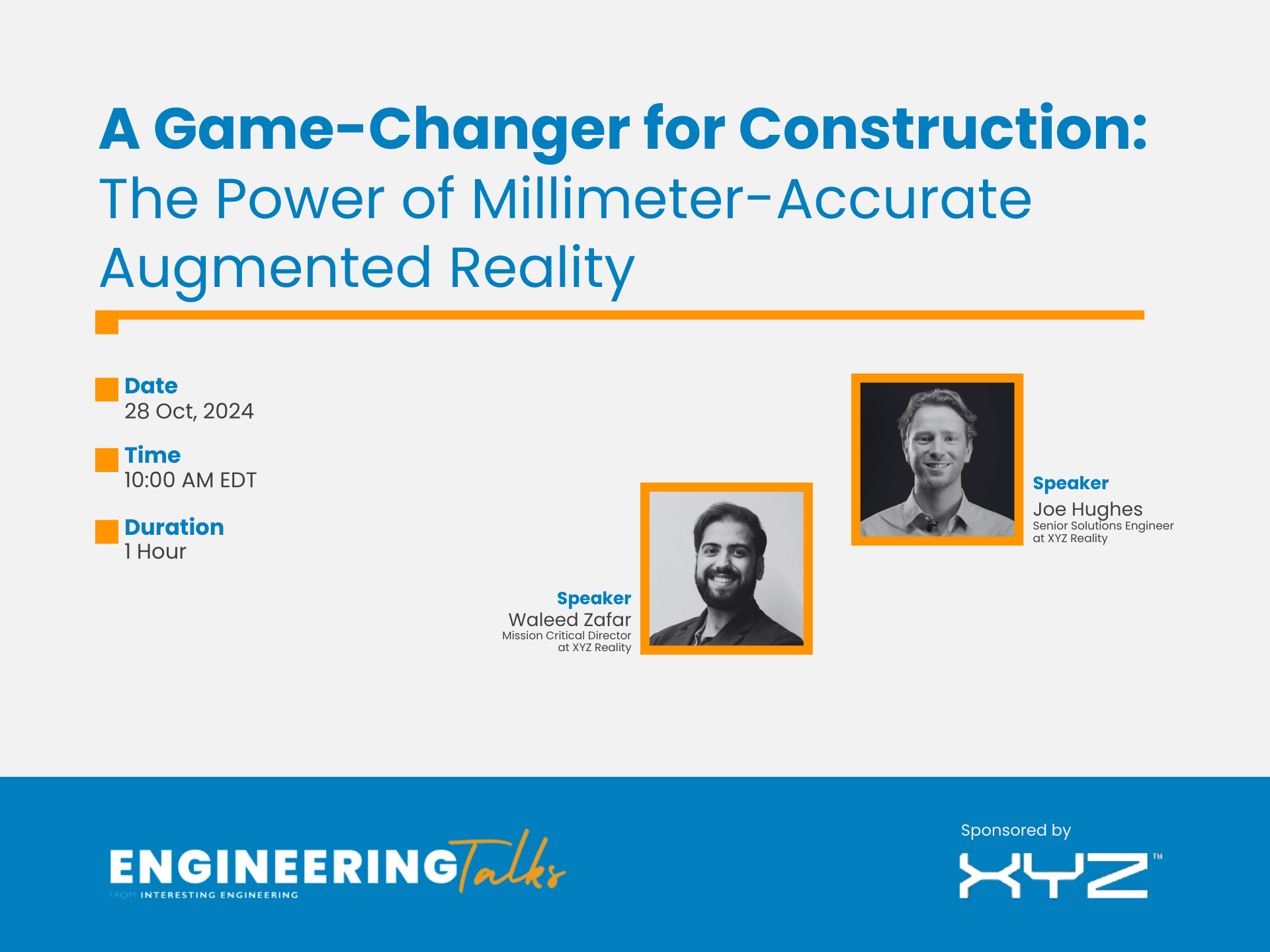 Precise Augmented Reality's (AR) Impact on Construction Webinar