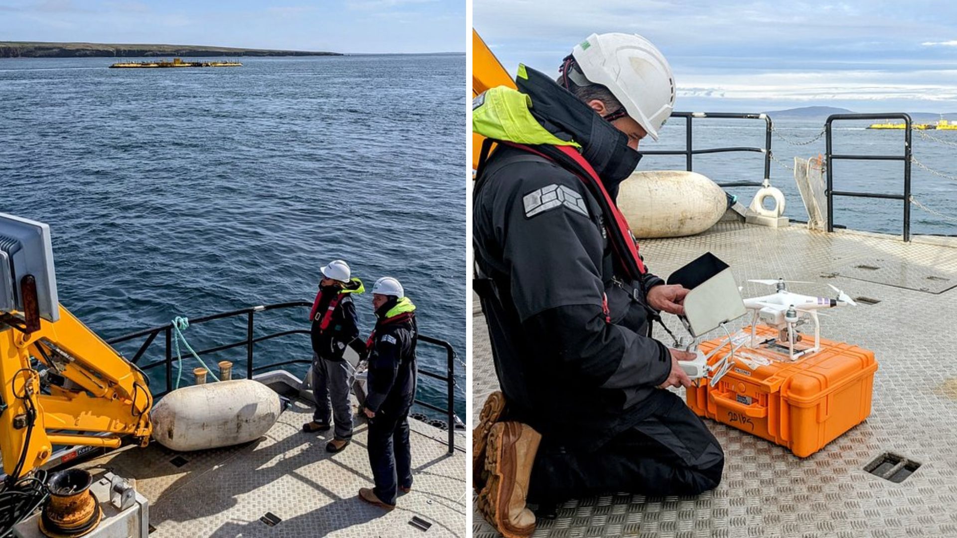 UK scientists survey seas around the world’s biggest tidal turbine
