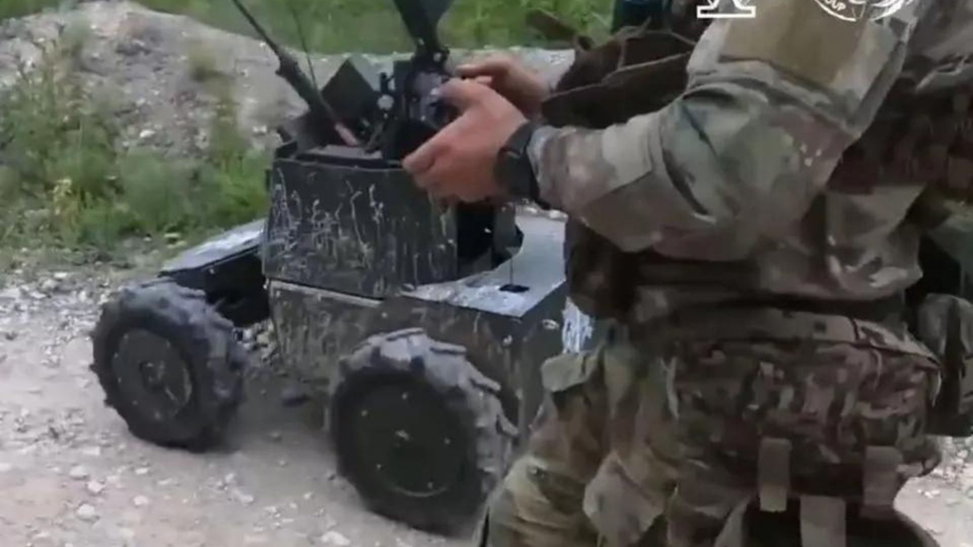 Ukraine's Fury robot fires machine gun, defeats group of Russian troops