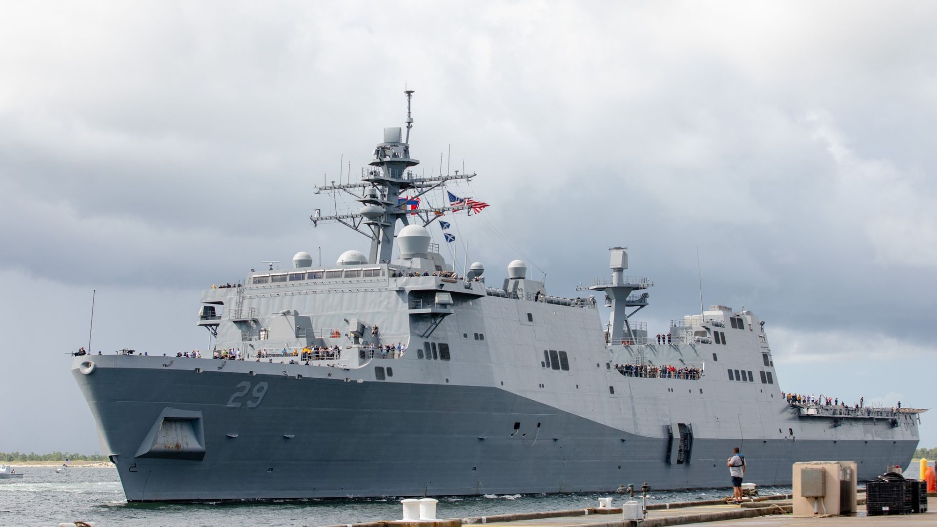 Photos: US Navy commissions 'most advanced' amphibious warship