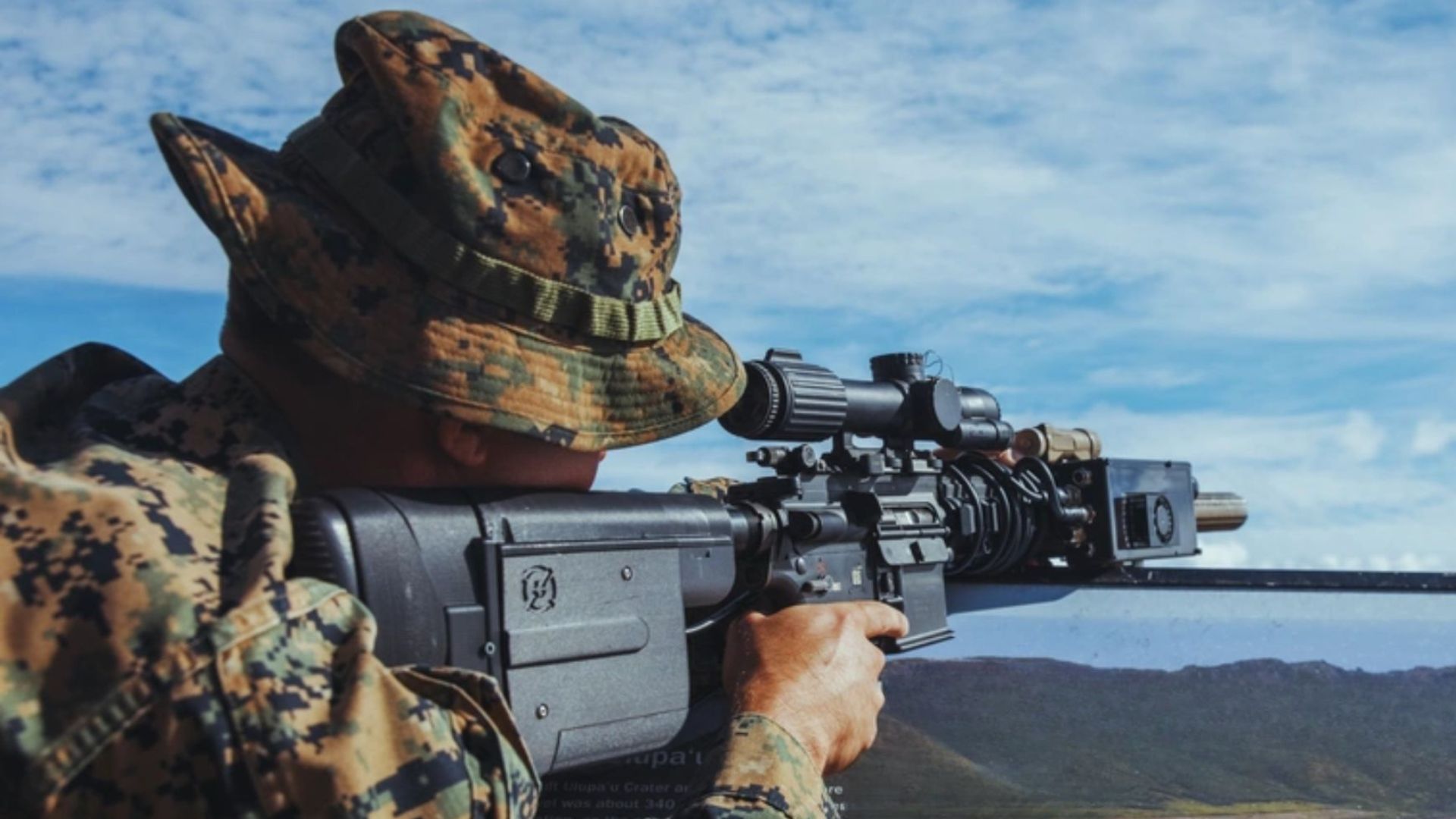 US Marines test new AI-driven rifle system to counter drone threats