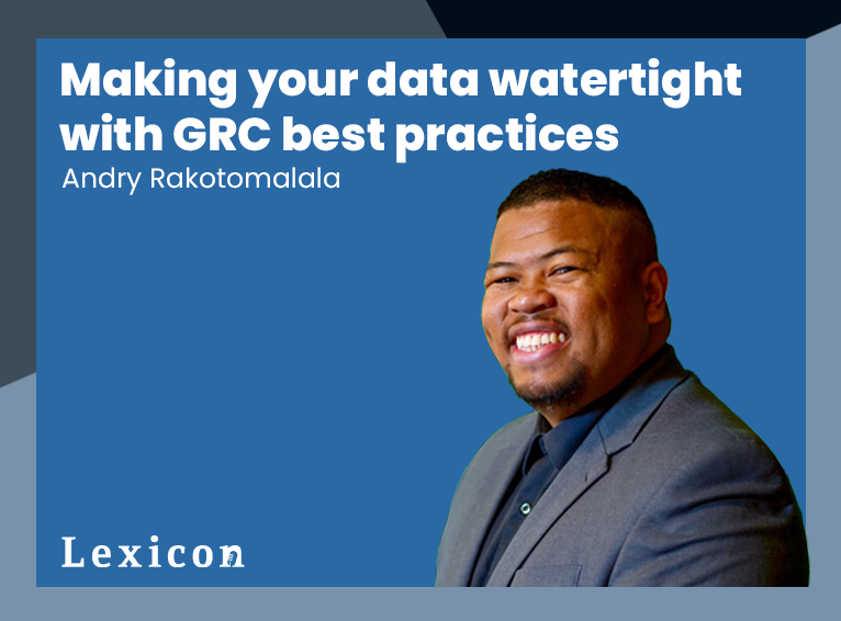 Understanding GRC: a conversation with Andry Rakotomalala