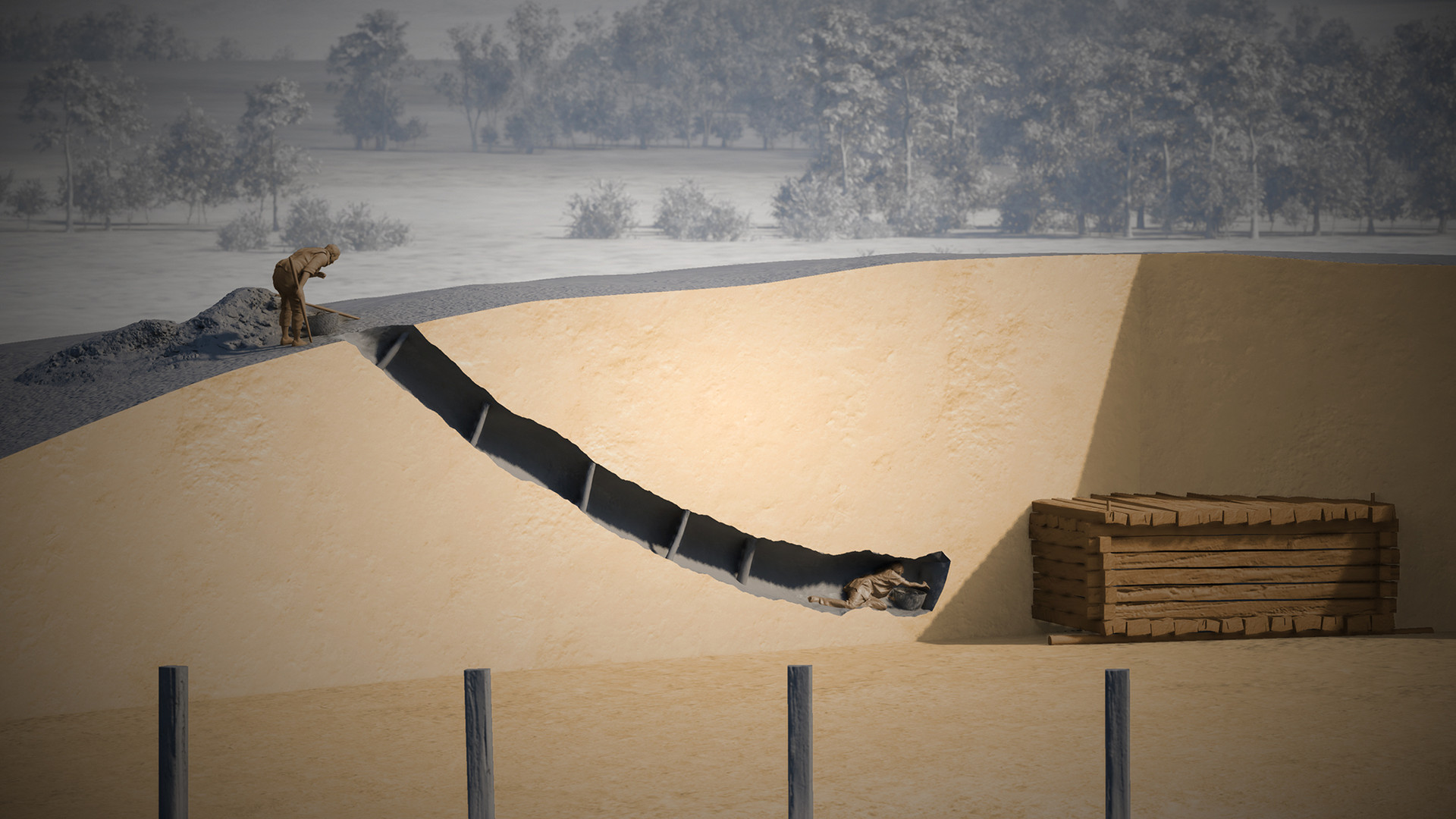 2,600-year-old well-preserved burial chamber unearthed in Germany