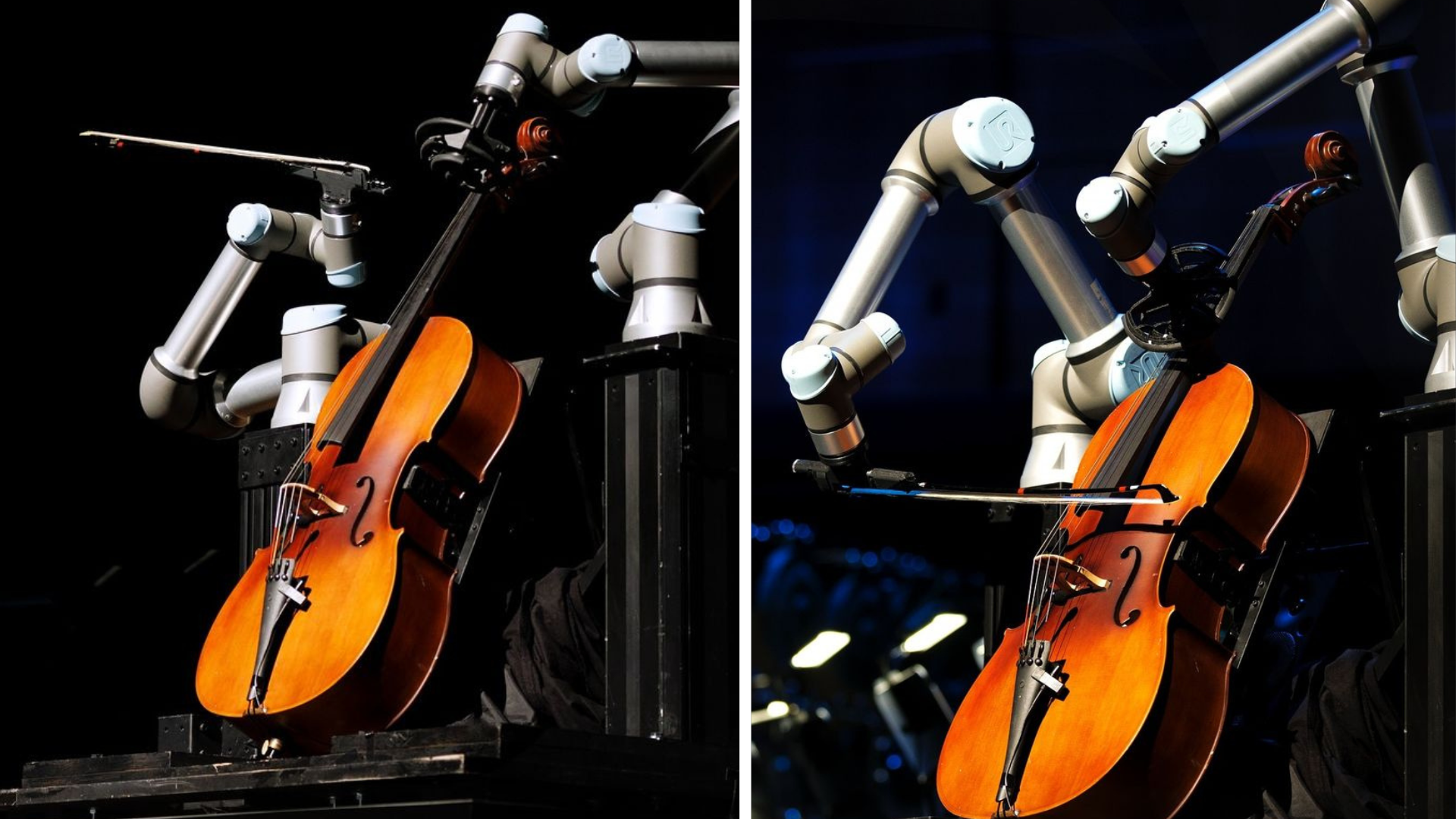 Robot plays cello delicately, makes history with Swedish orchestra