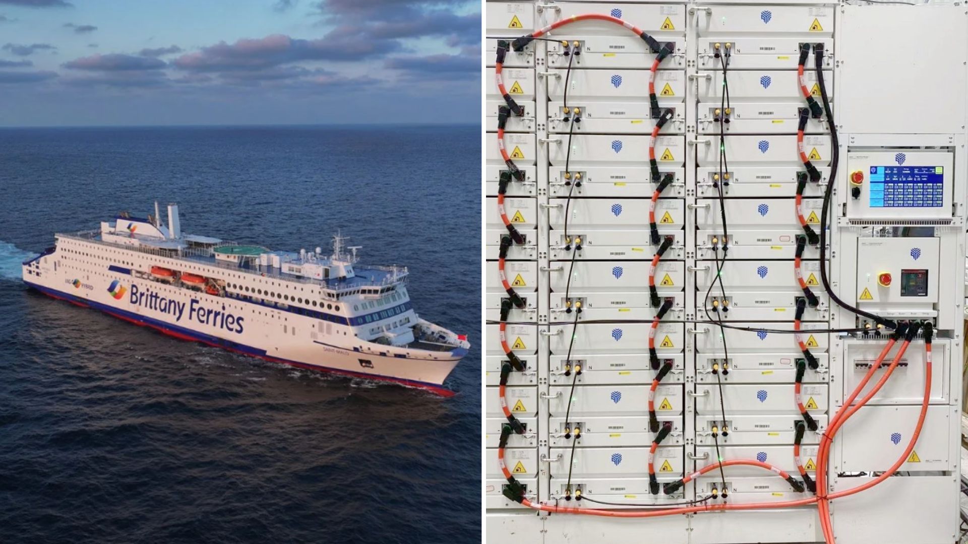 World's biggest marine battery powers Brittany Ferries’ Saint Malo