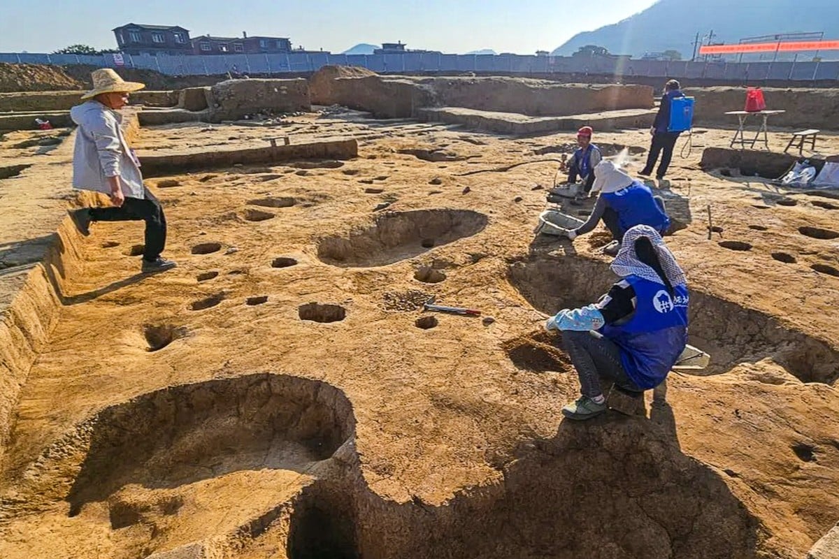 Remains of 3,000-year-old city from the Shang Dynasty excavated