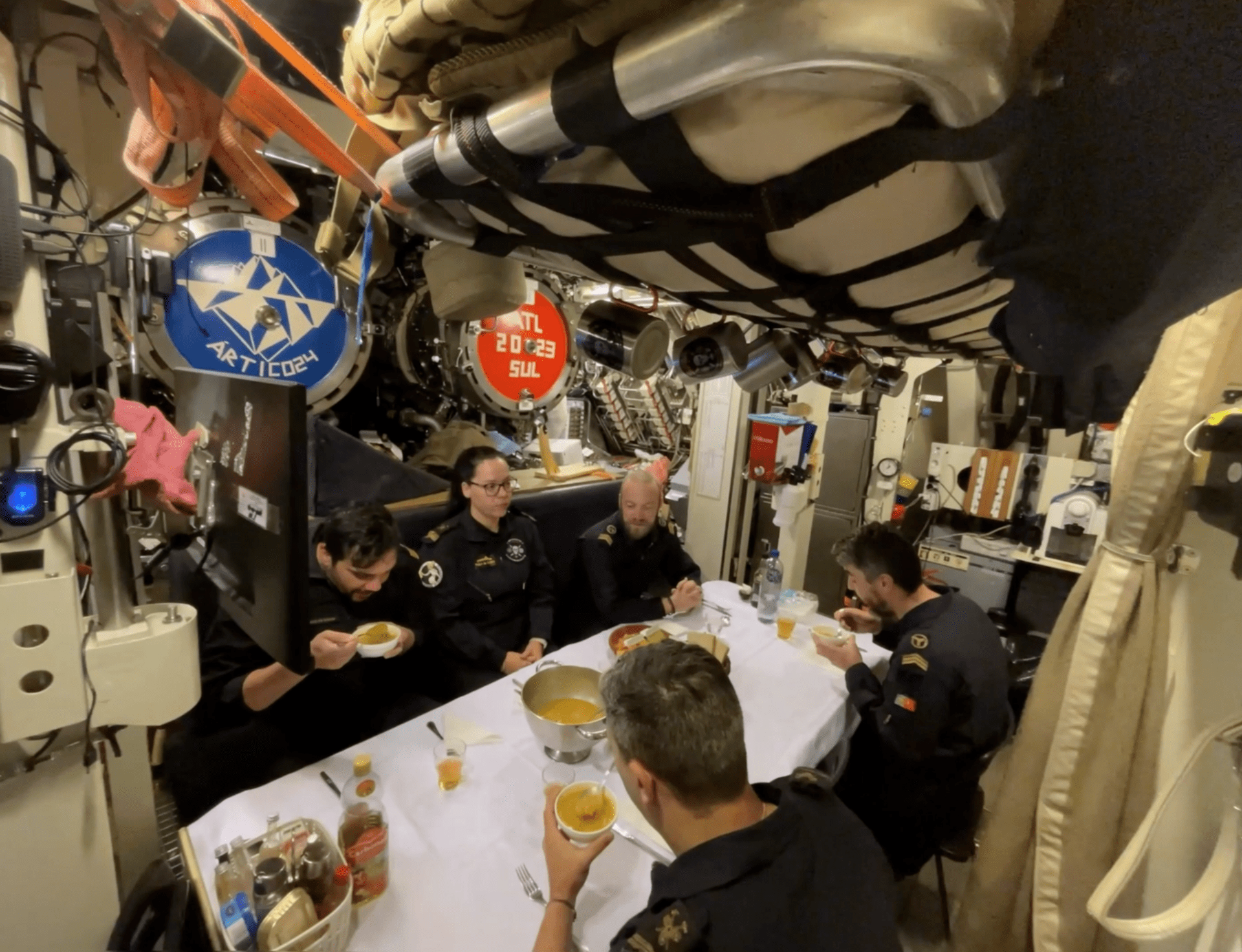 Submarines test space mission isolation in a 60-day survival study