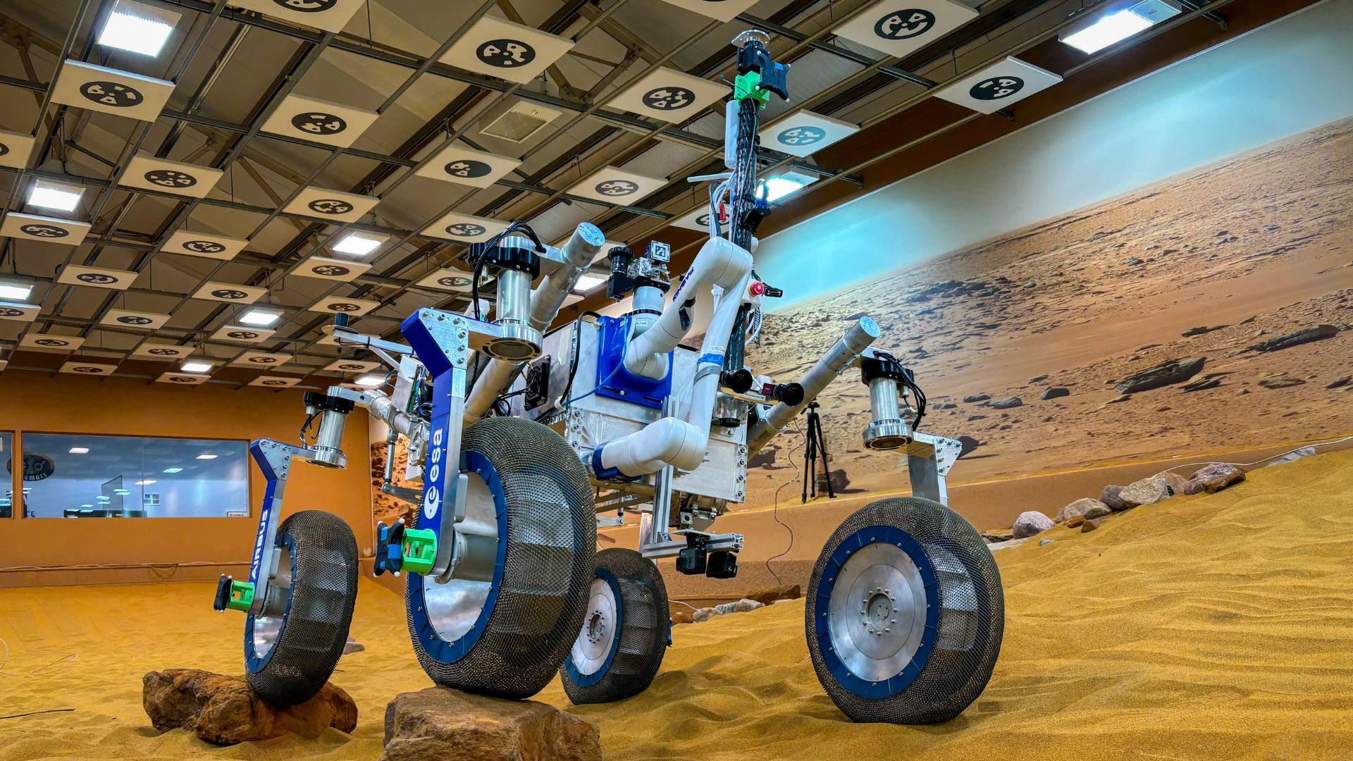 NASA develops puncture-proof spring tires for Mars Rover missions