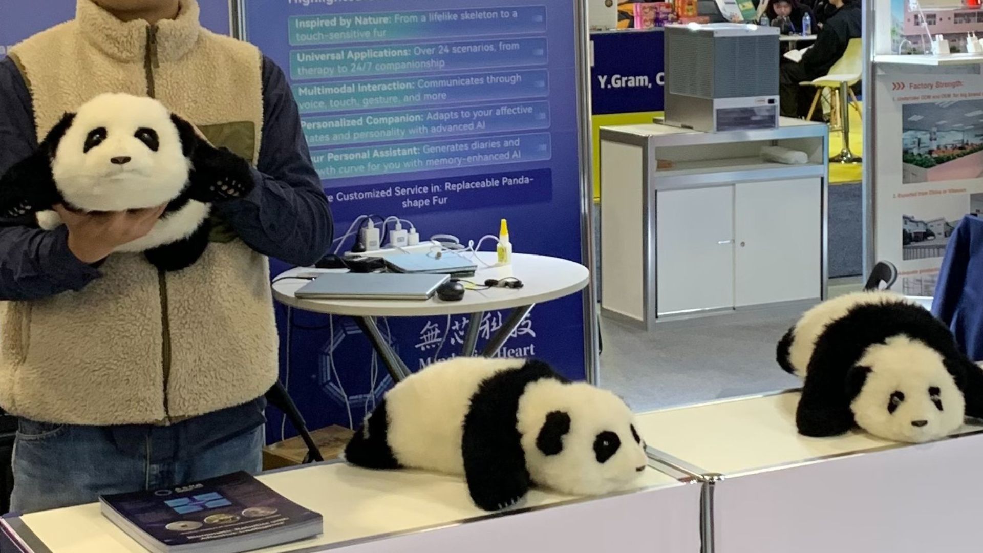 'World's smartest' baby panda robot offers medical and emotional aid