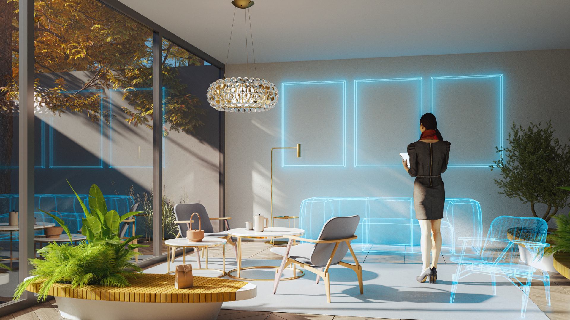 Smart window system offers fast solution for heat and visibility