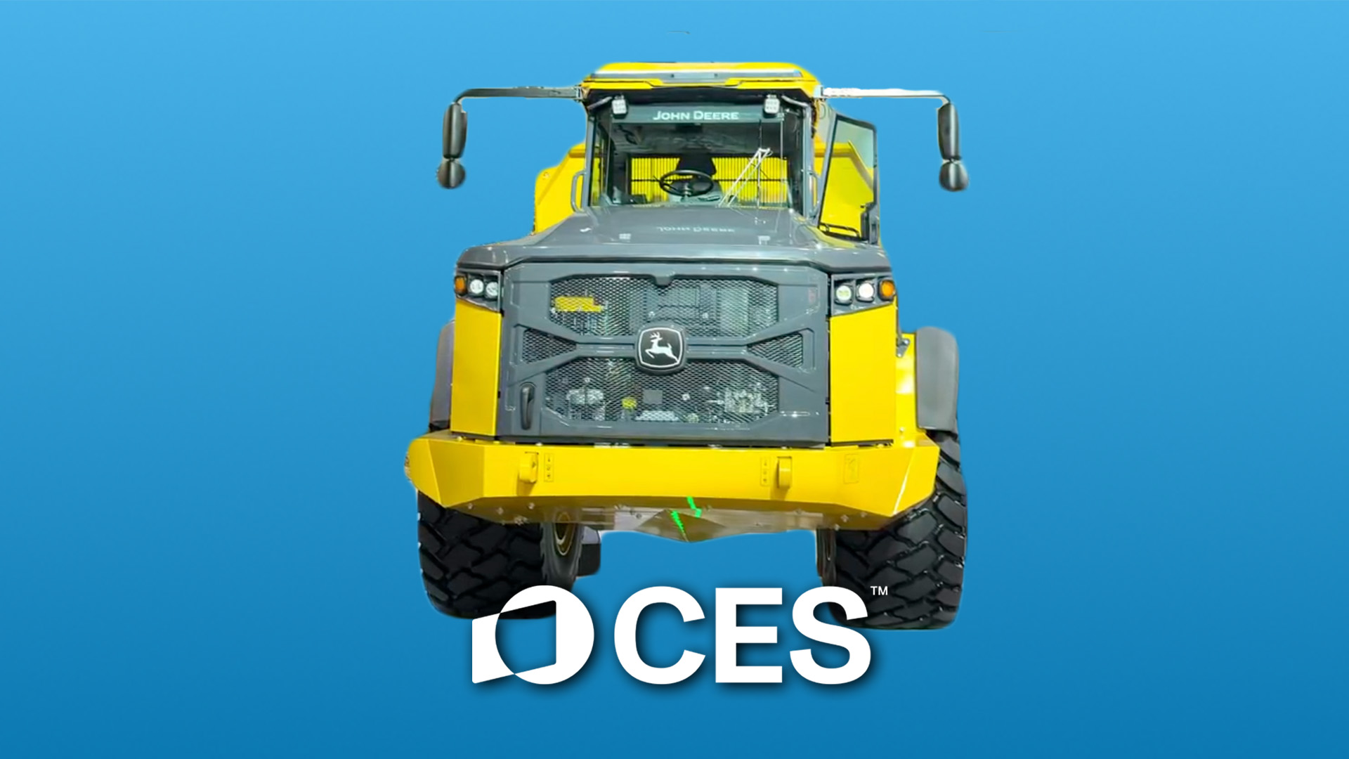 John Deere's AI Tractor at CES 2025
