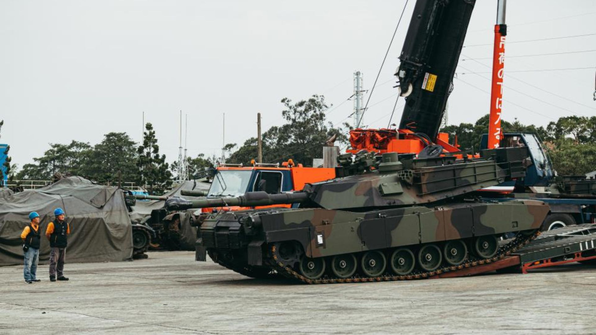 US tanks in Taiwan: M1A2 Abrams set up just a stone’s throw from China