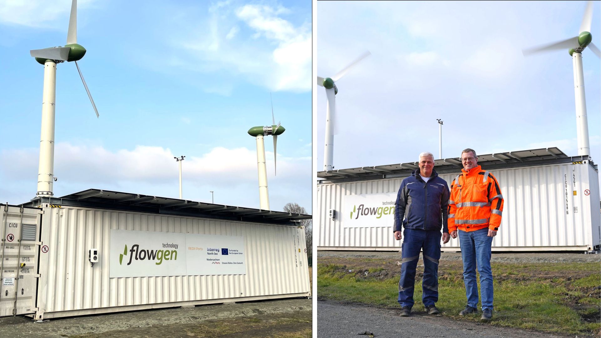 First container wind turbine can create 45,000kWh of power yearly