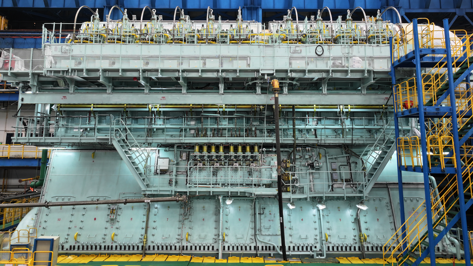 World's biggest 64,500 KW methanol-fueled cargo ship engine unveiled