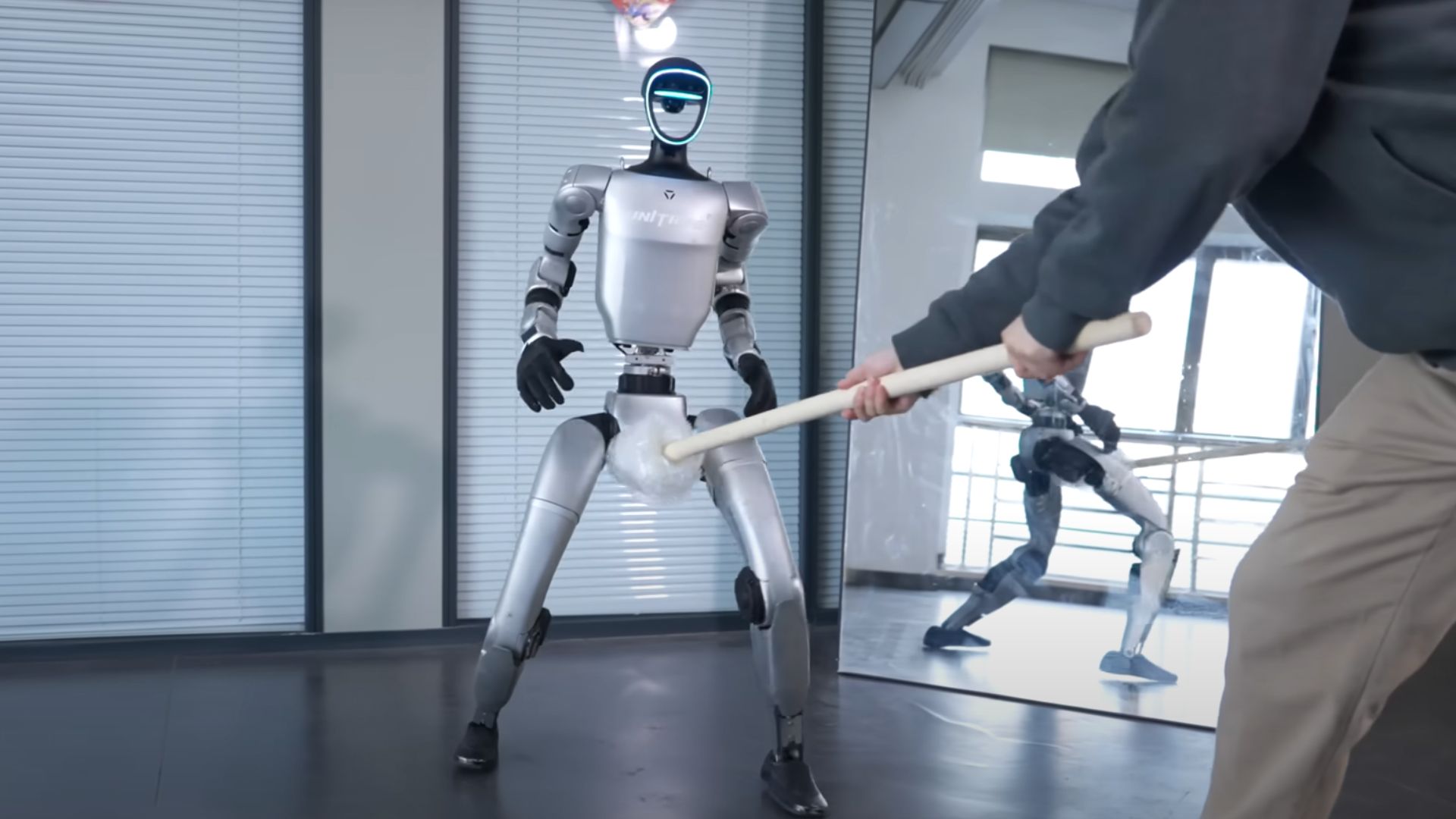 Watch: China’s insane humanoid robot dodges human attacks while dancing