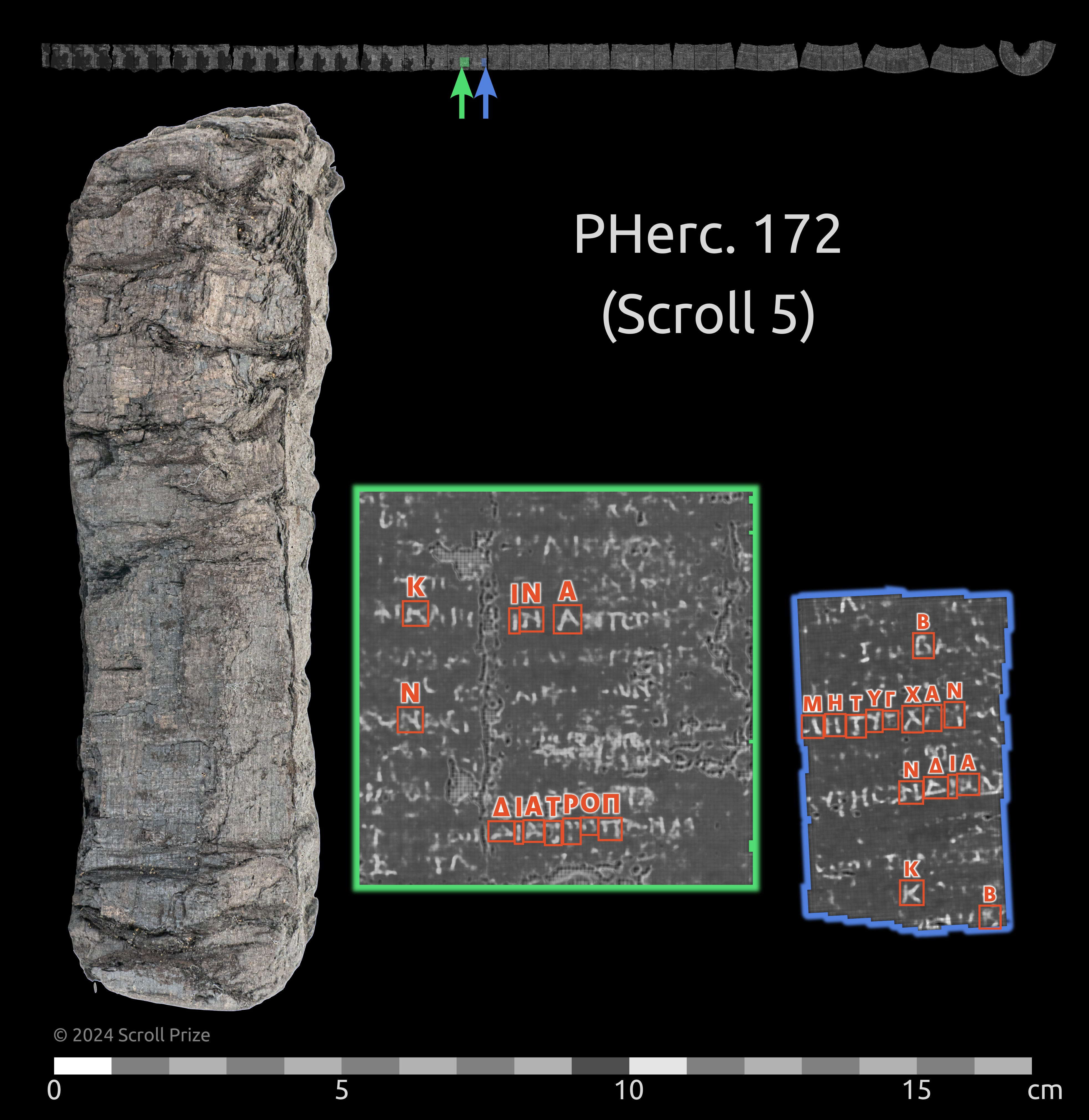 Lost words of 2,000-year-old volcano-charred scroll revealed using AI