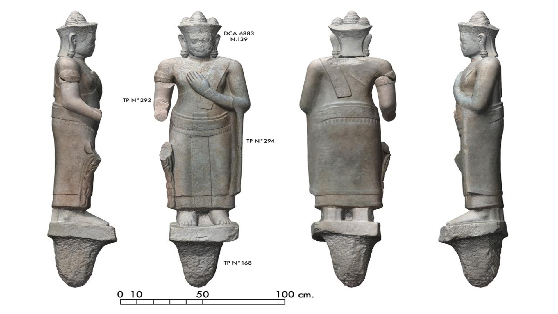 Missing torso of Buddha's head discovered, solves century-old puzzle