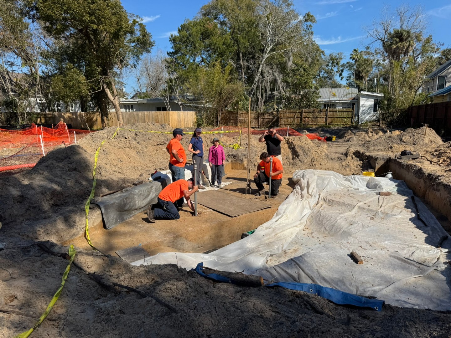 Never-seen-before British military outpost from 1781 unearthed in Florida