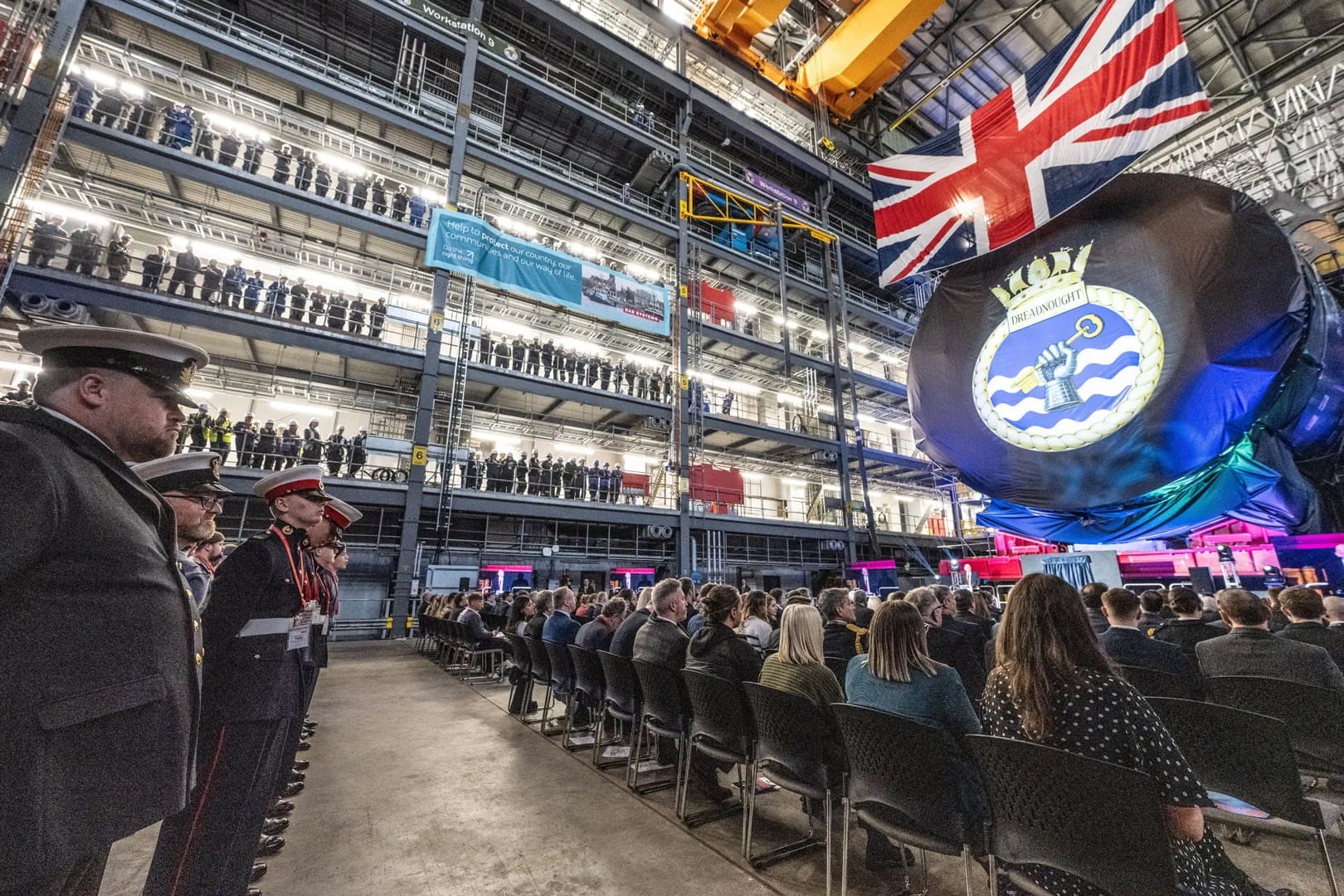 UK's largest and most advanced nuclear submarine enters construction