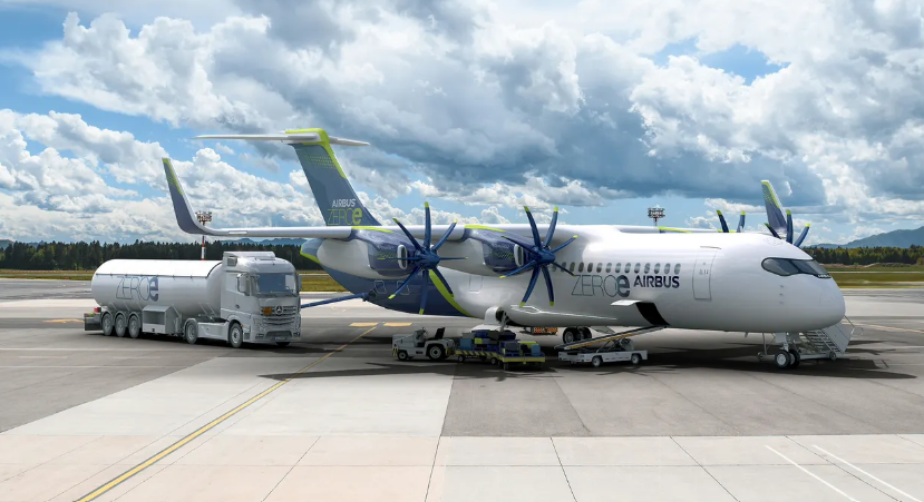 Airbus’ next-gen hydrogen plane to pack 4 powerful 2MW electric engines