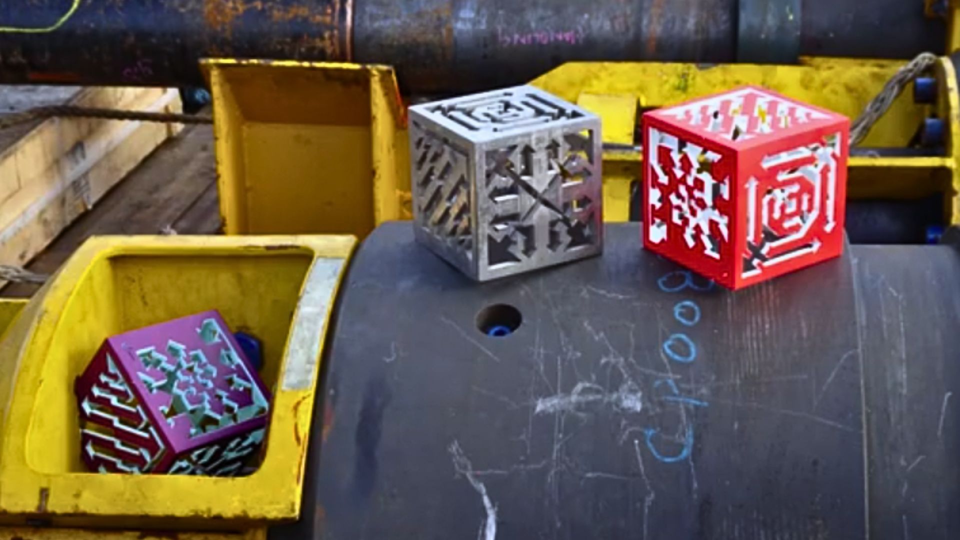 World's deepest art installation laid underwater near Mariana Trench