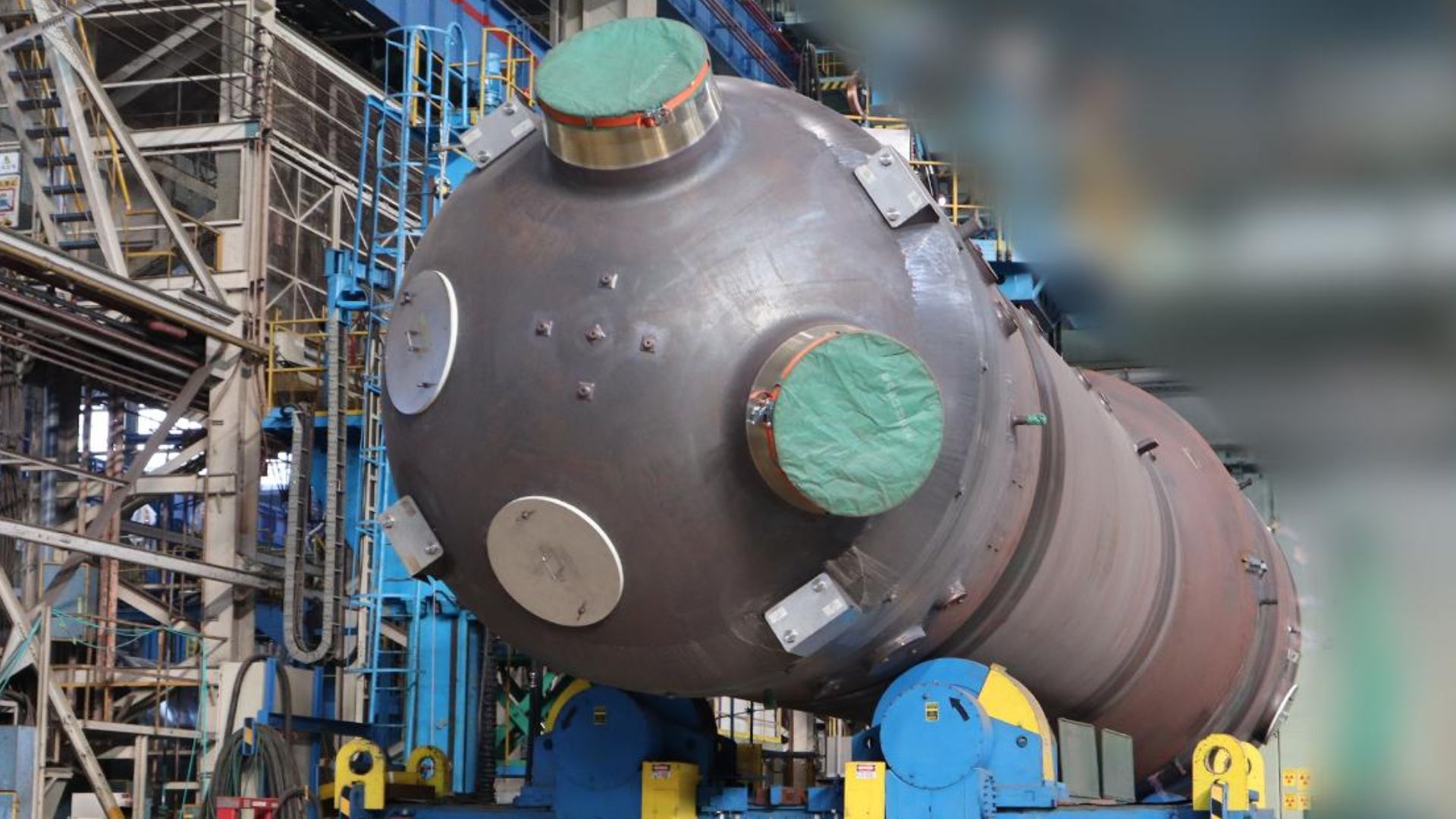 Mitsubishi crafts 130-ton nuclear reactor parts for Japan's comeback