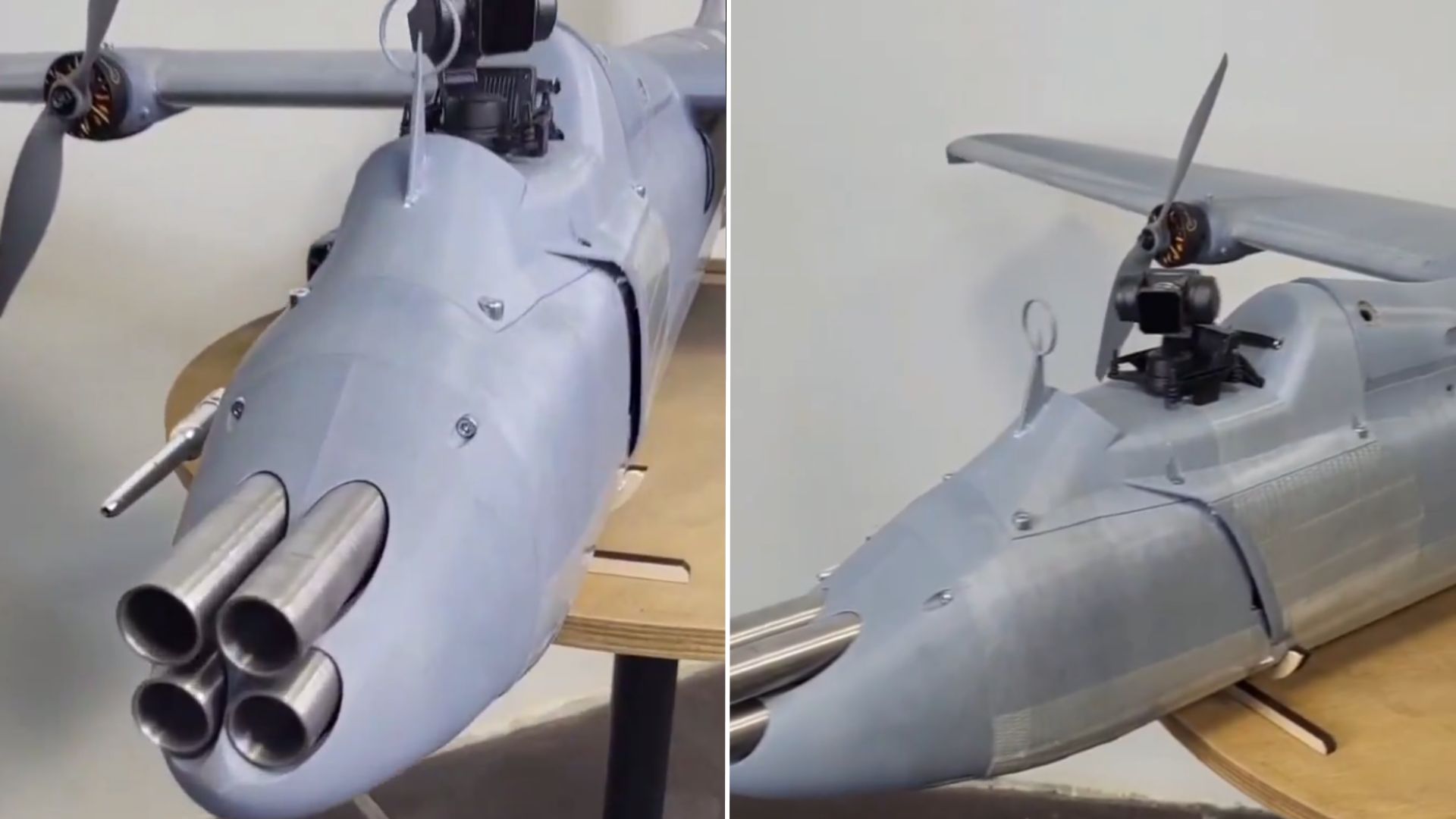 Ukraine’s new ZigZag drone packs four-barrel shotgun for drone warfare